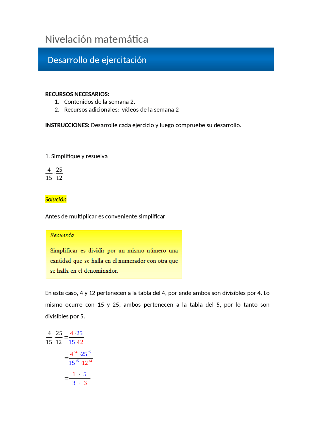 Ejercicios Resueltos Docsity