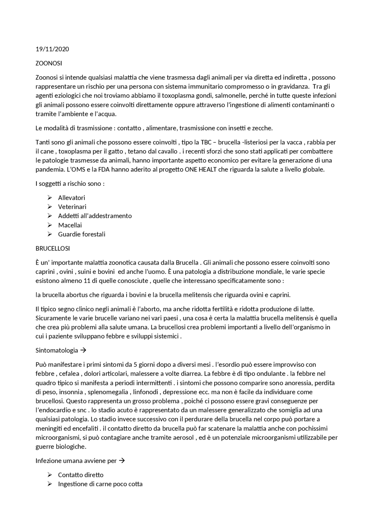 Appunti Igiene Parte 3 Docsity