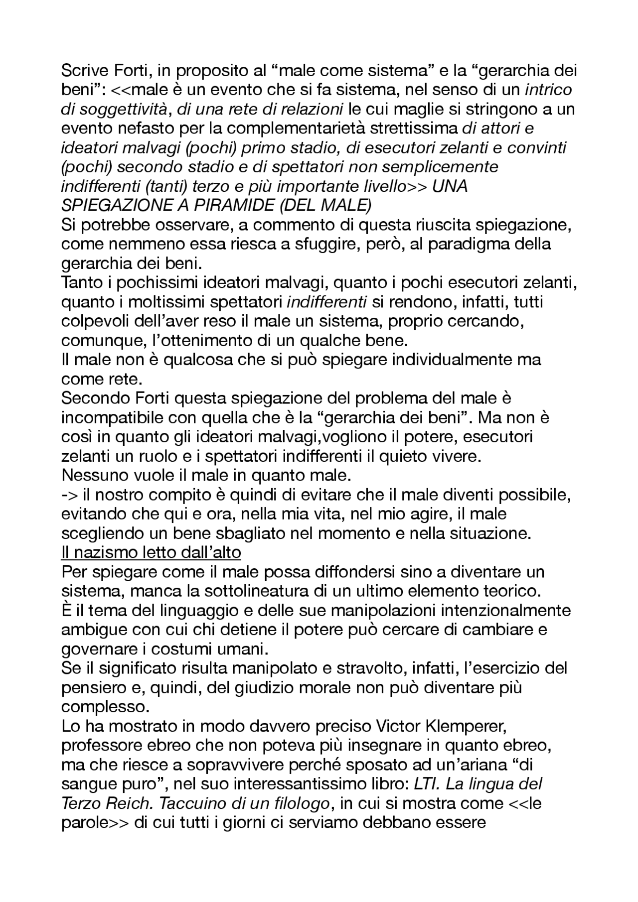 Filosofia Morale Secondo Semestre Pt 7 Docsity