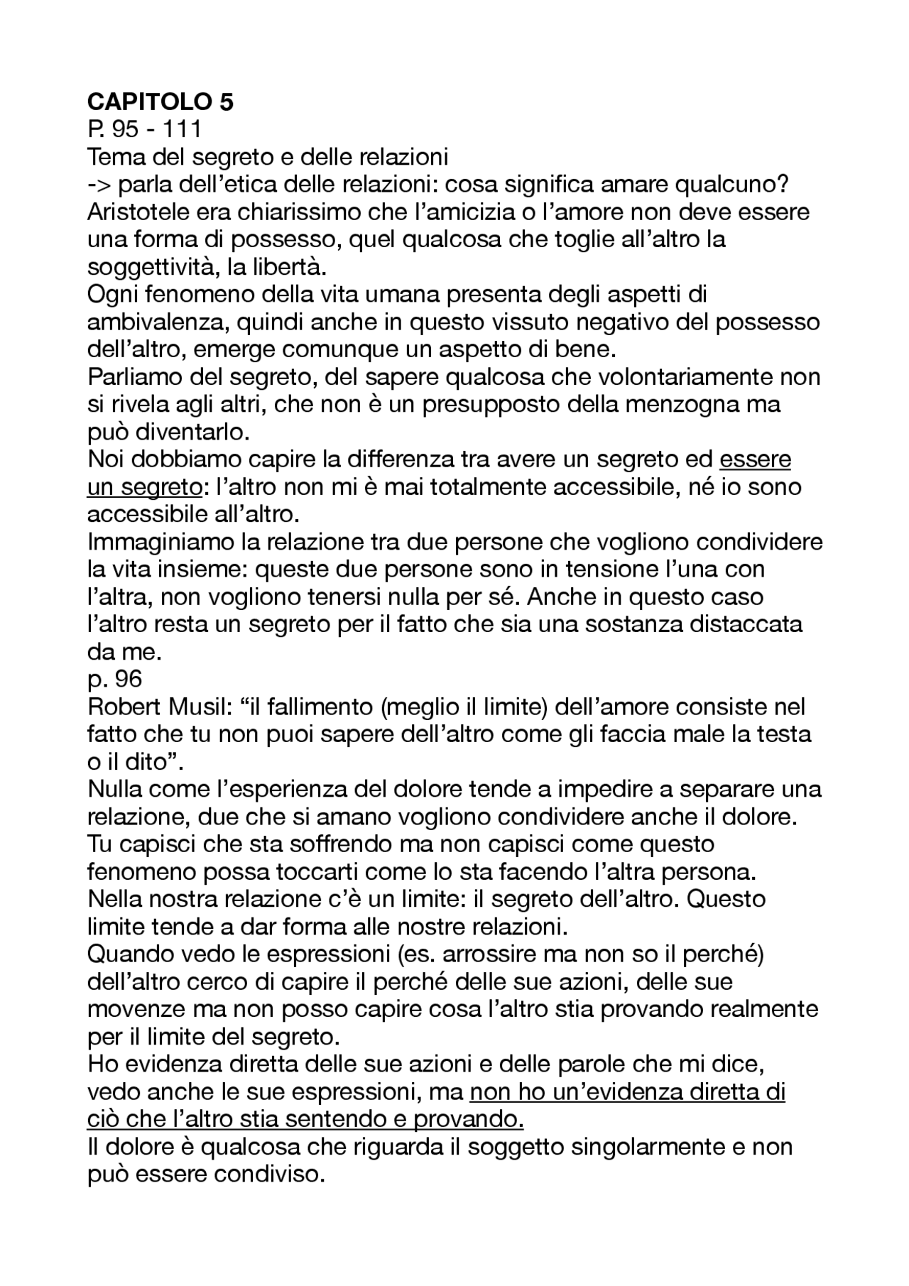 Filosofia Morale Secondo Semestre Pt 2 Docsity