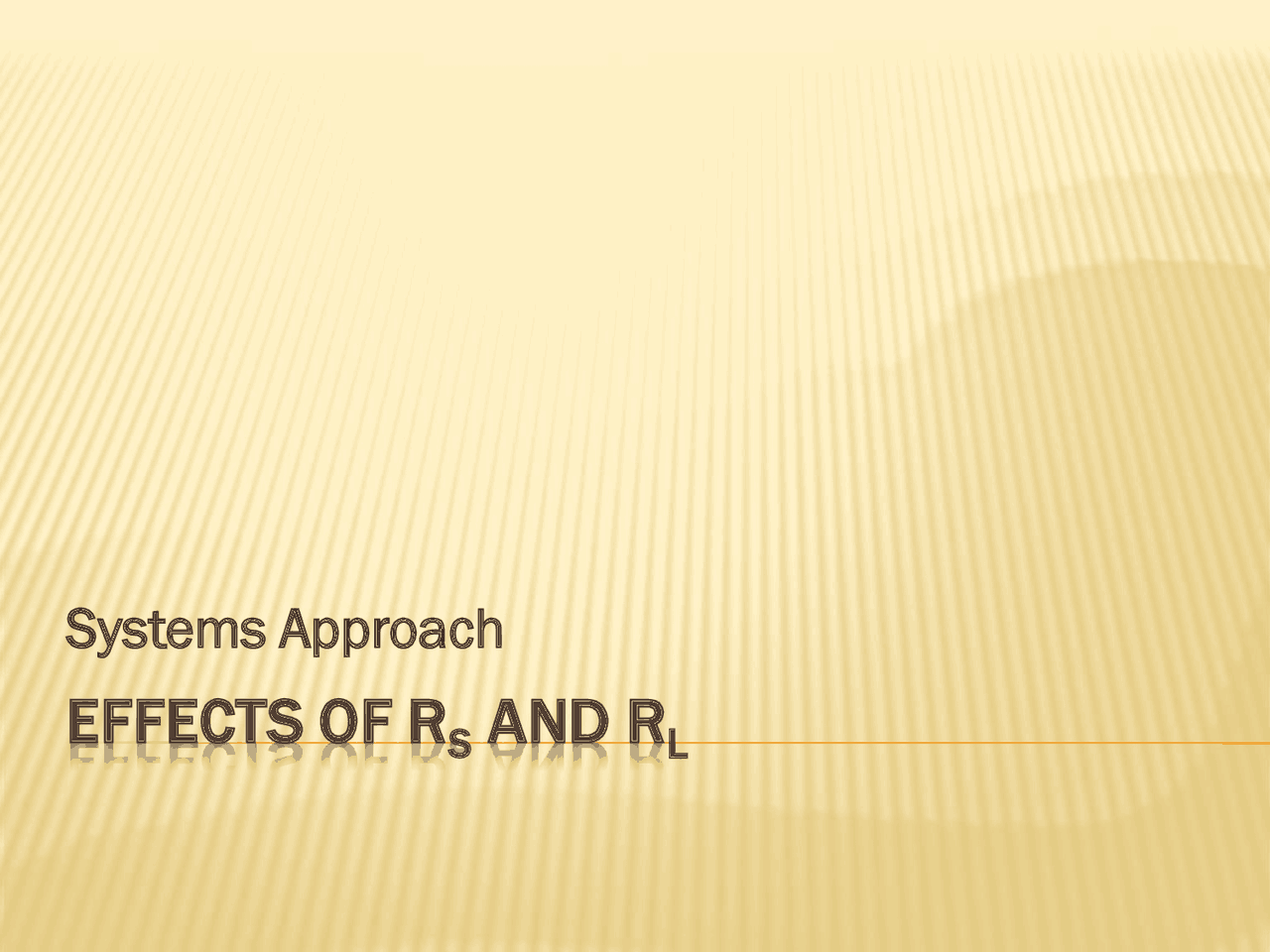 Systems Approach Electronics - Docsity