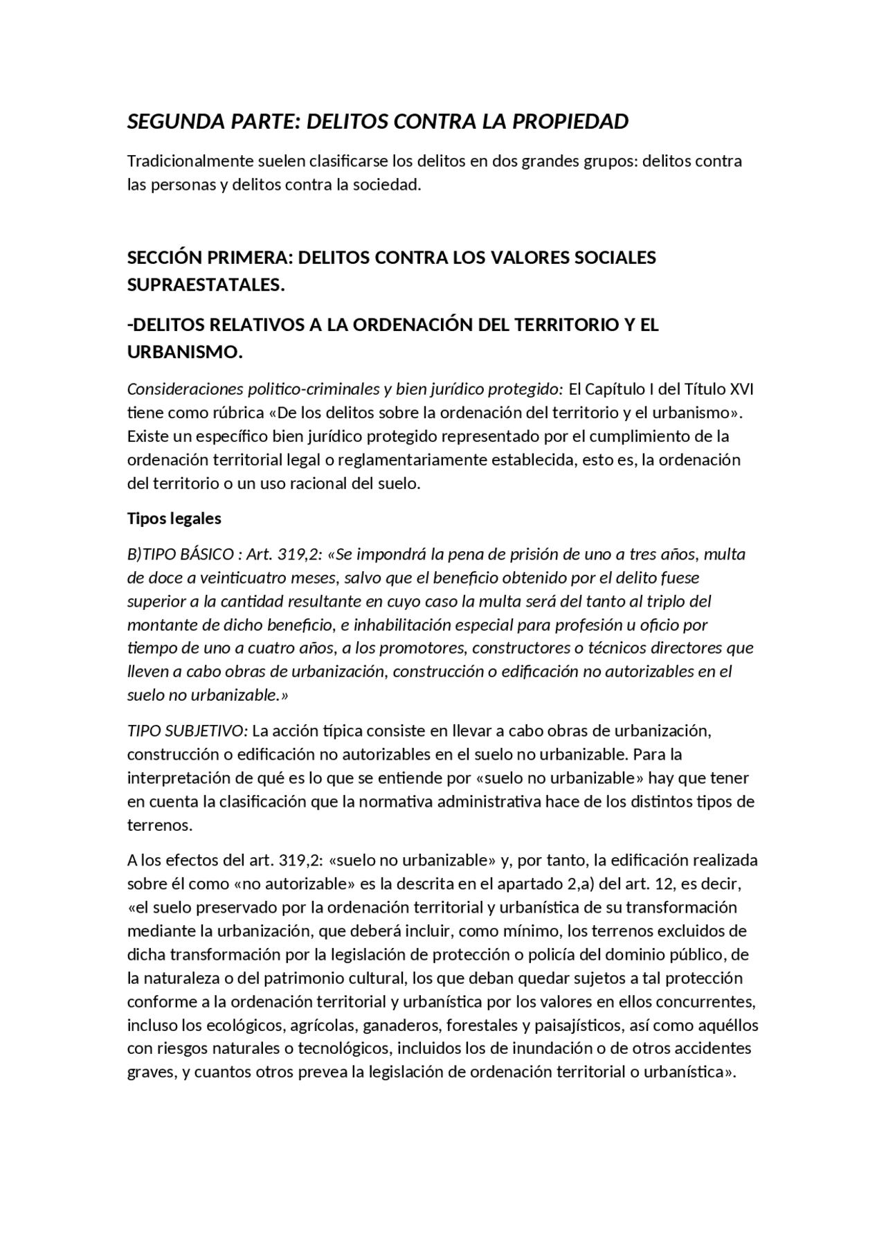 Apuntes Derecho Penal 2 Docsity