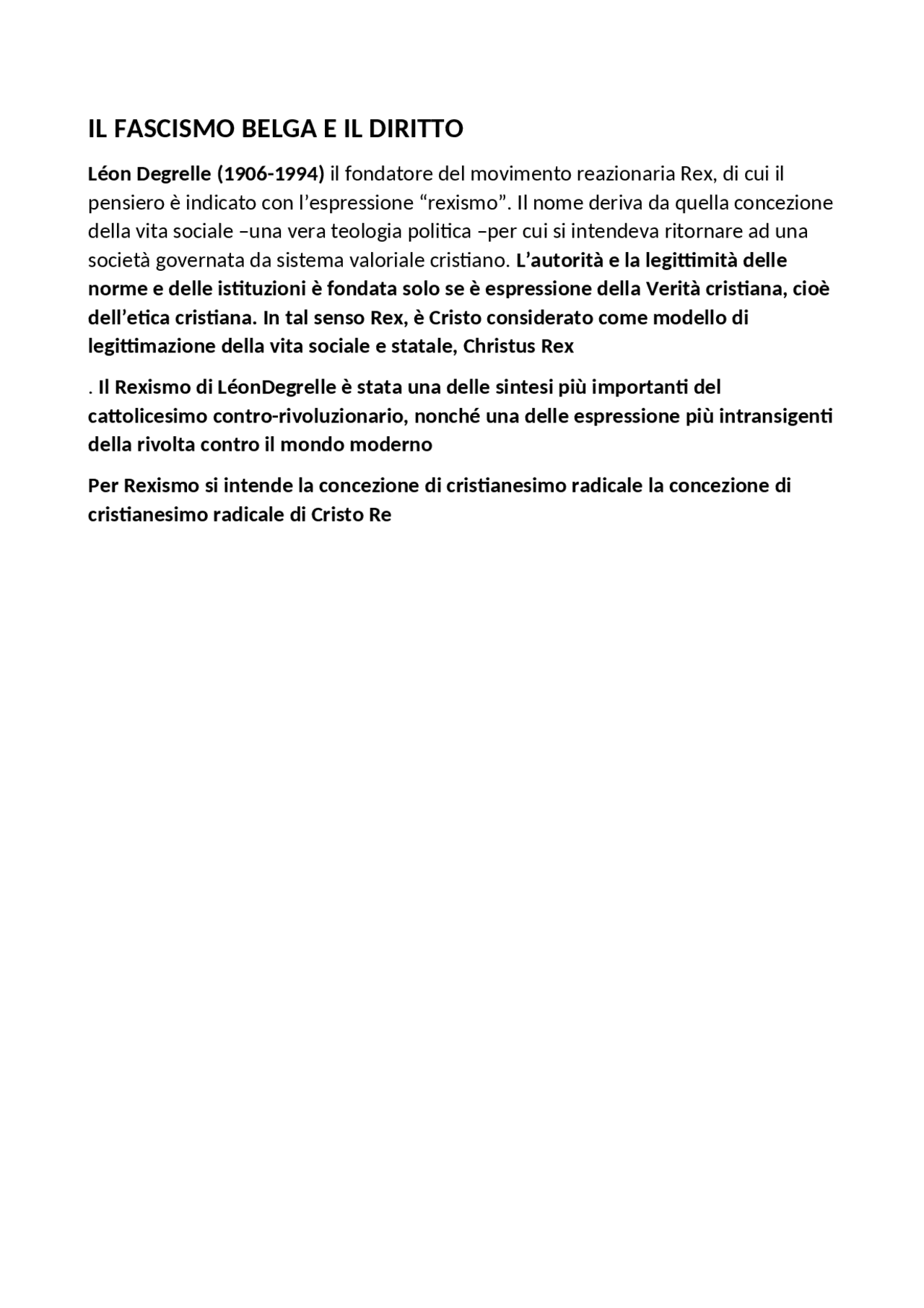 Riassunto Cap 17il Fascismo Belga E Il Dirittodocx Docsity