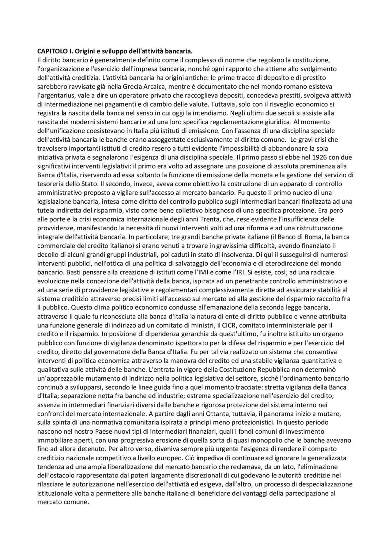 Anteprima Del Riassunto Docsity