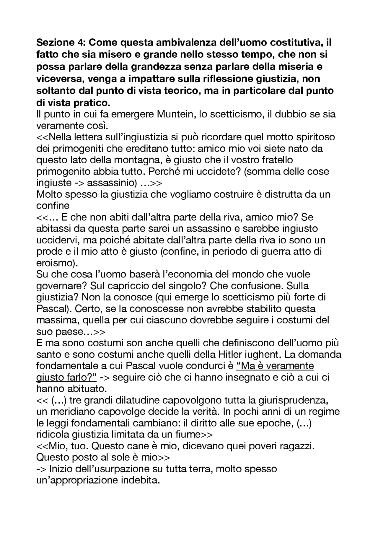 Filosofia Morale Secondo Semestre Fine Docsity