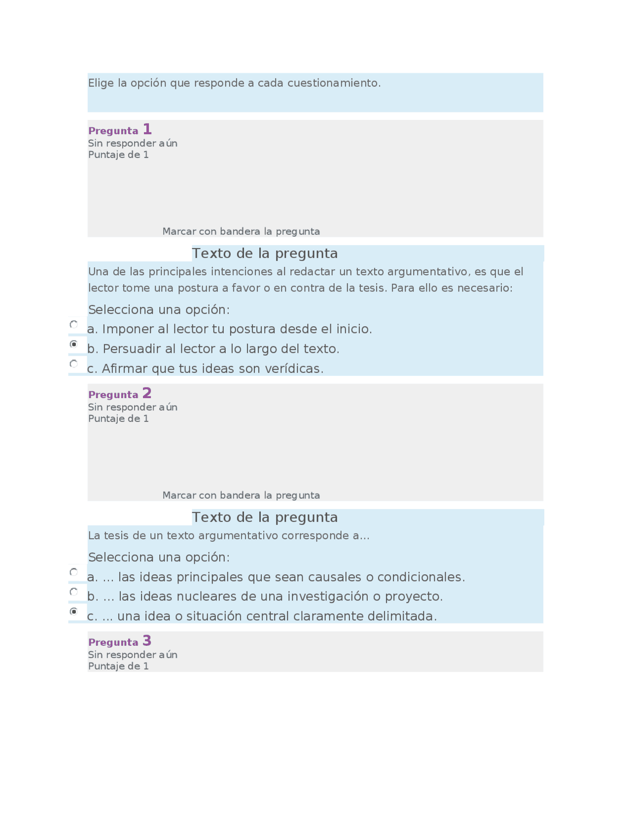 Actividad formativa 2. Texto argumentativo y ensayo. | Ejercicios de Humanidades y Ciencias ...
