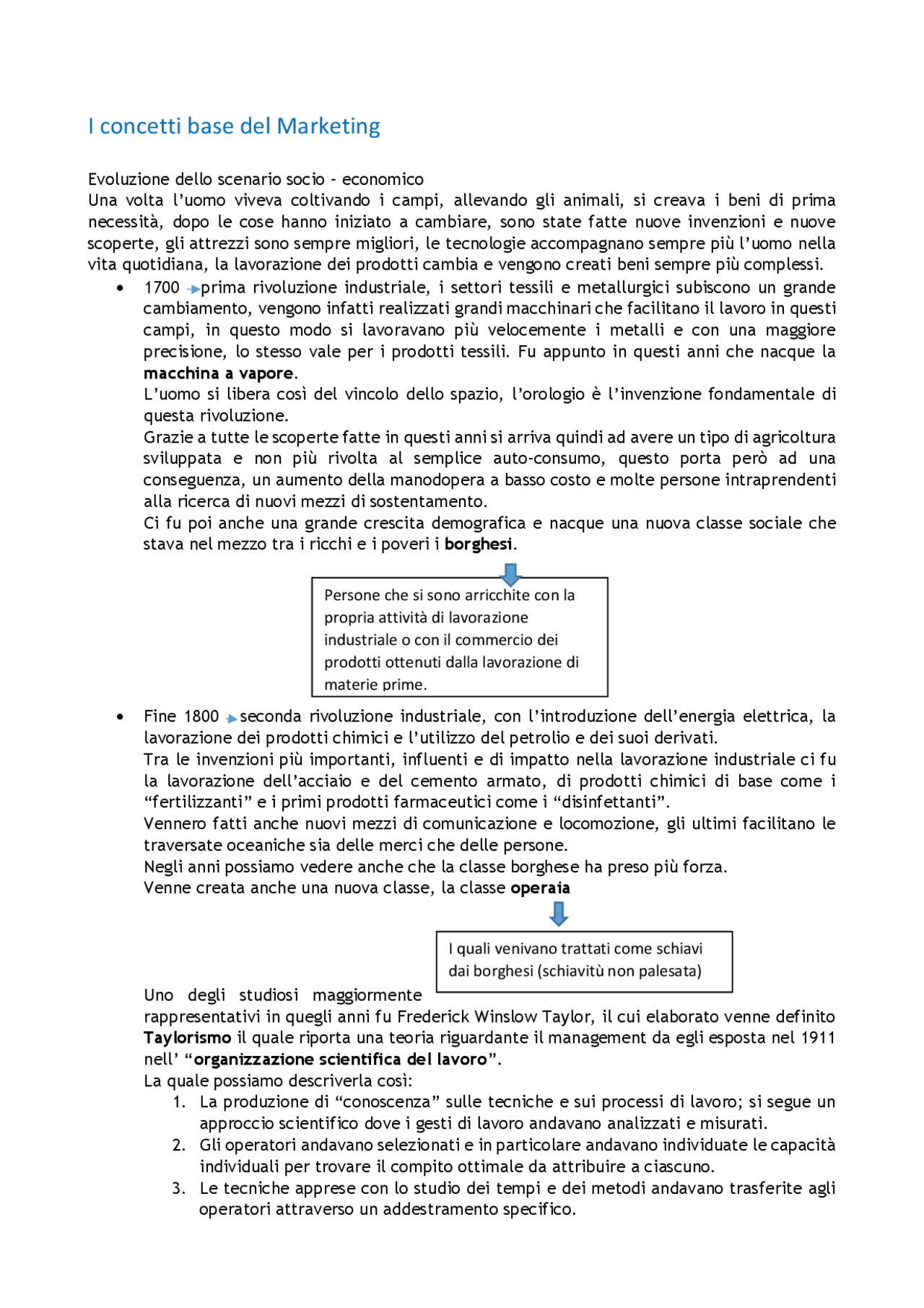 Appunti Base Di Marketing Docsity