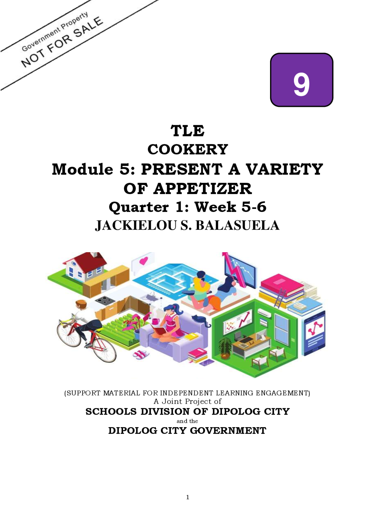 Tle9 module quarter1 | Lecture notes Technology | Docsity