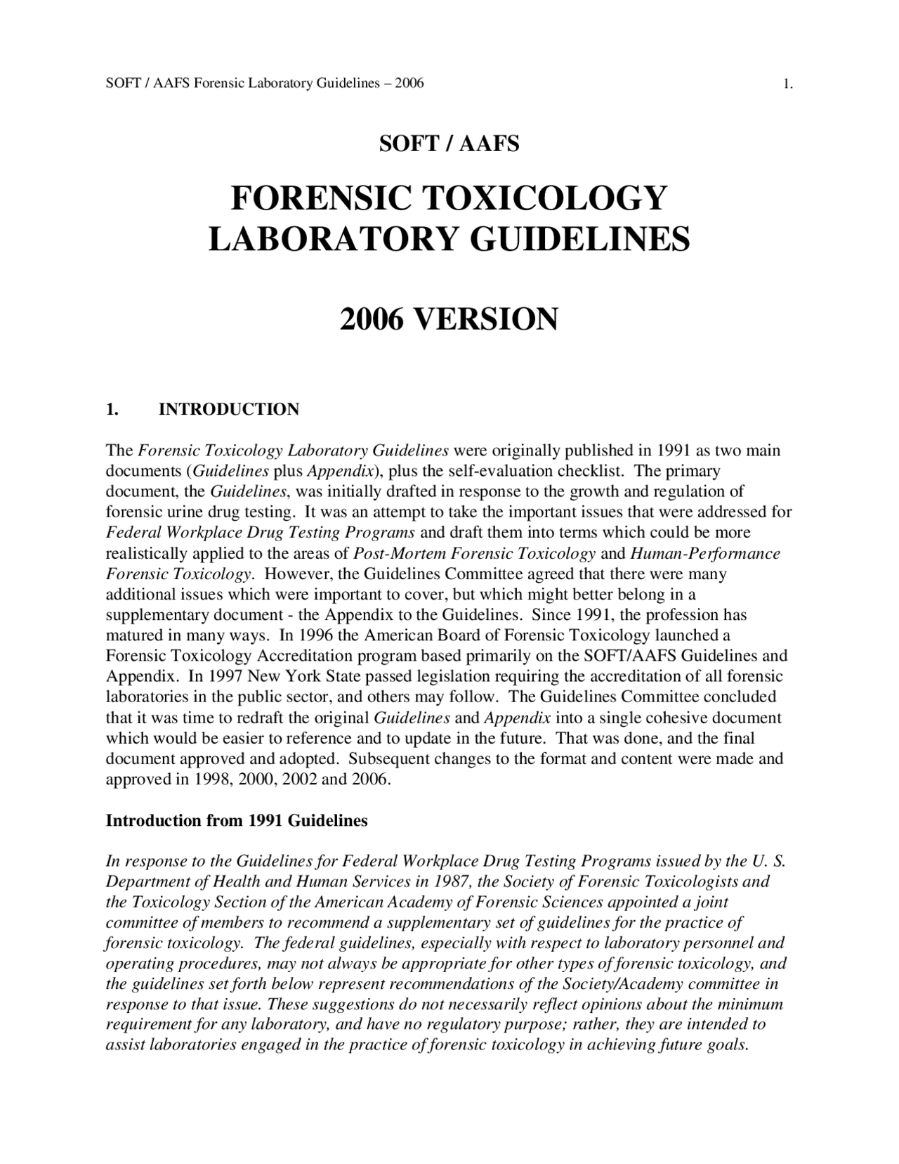 Guía De Laboratorio De Toxicología Forense Docsity