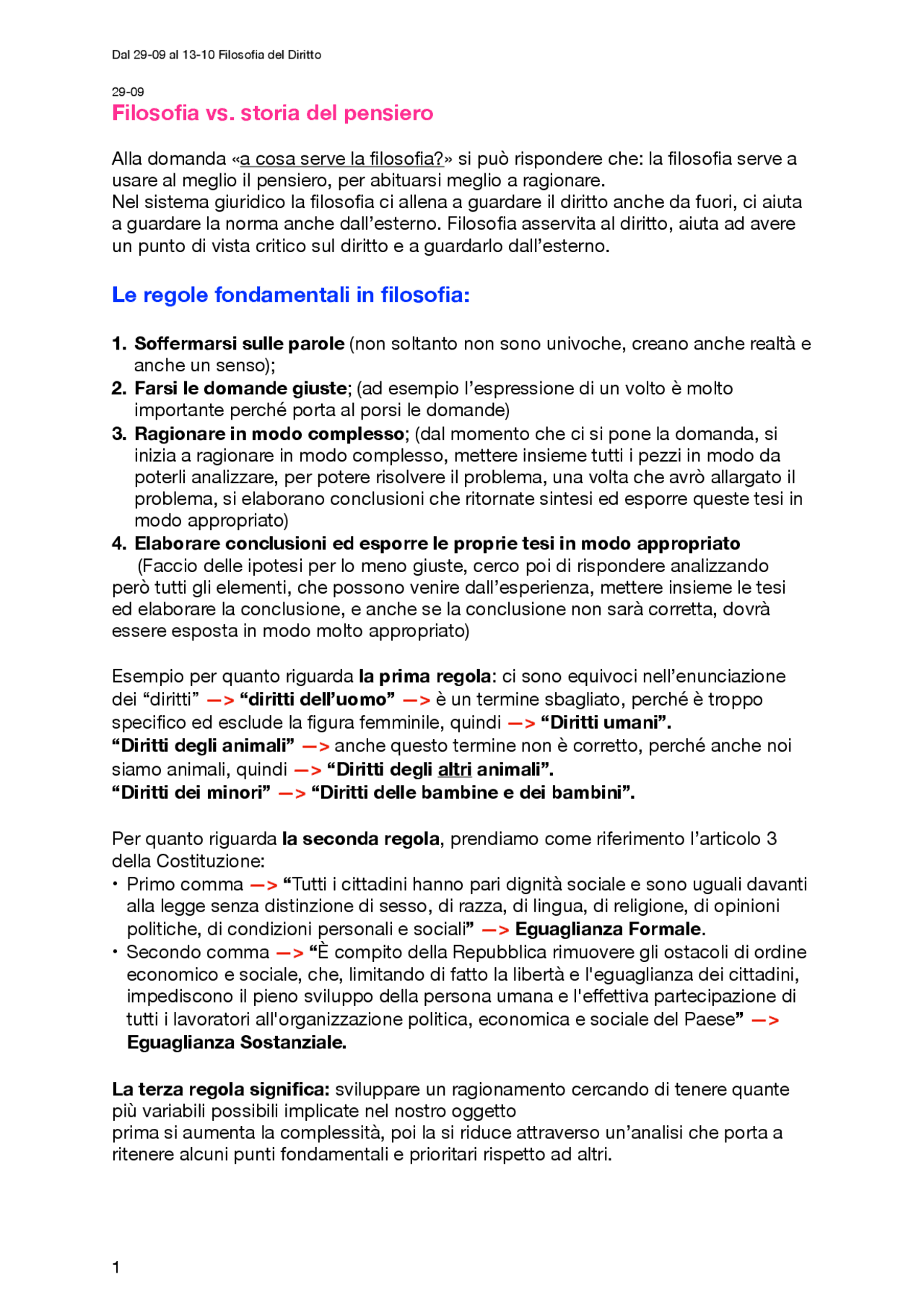 Giusnaturalismo Medievale Docsity