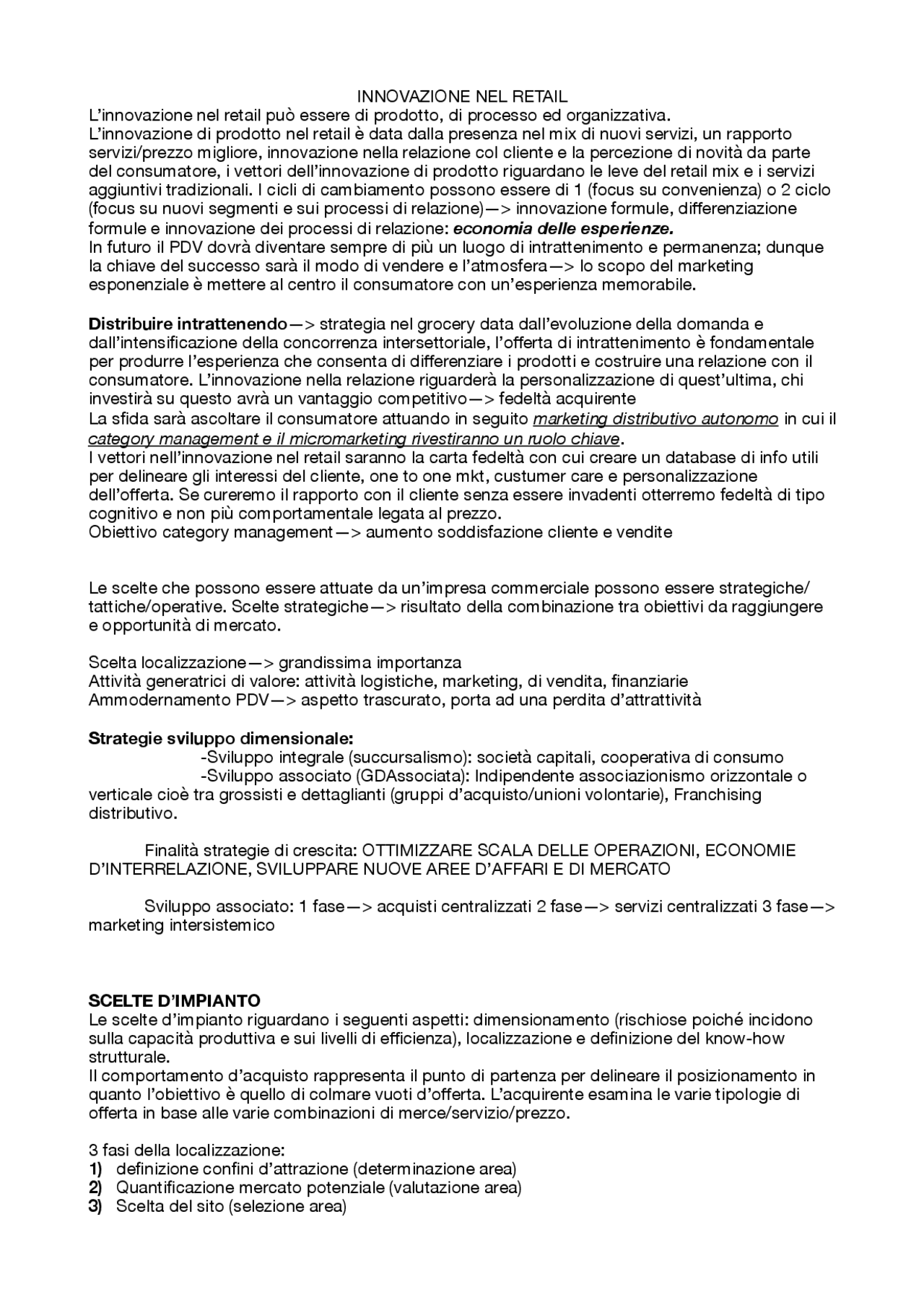 Marketing Distributivo Docsity