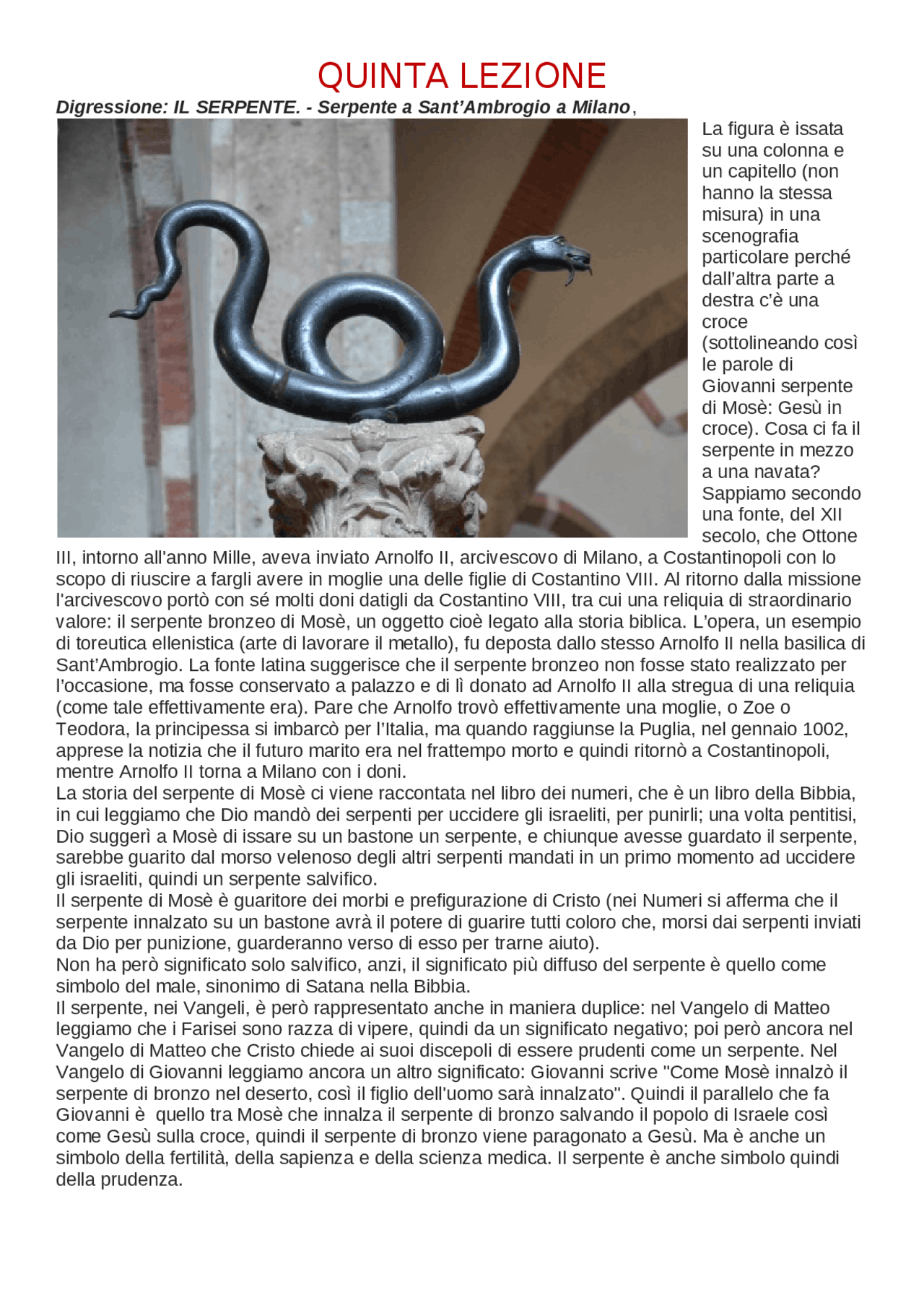 Lezione Storia Dellarte Medievale Iulm Docsity
