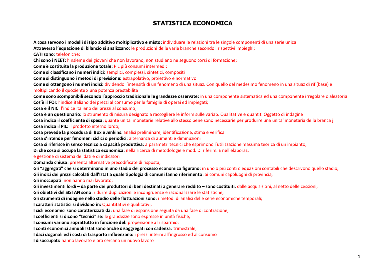 Test Domande E Risposte Docsity