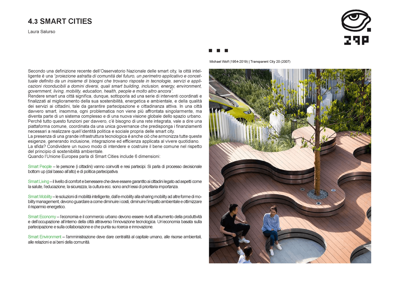 Smart cities: il ruolo delle smart people - Docsity