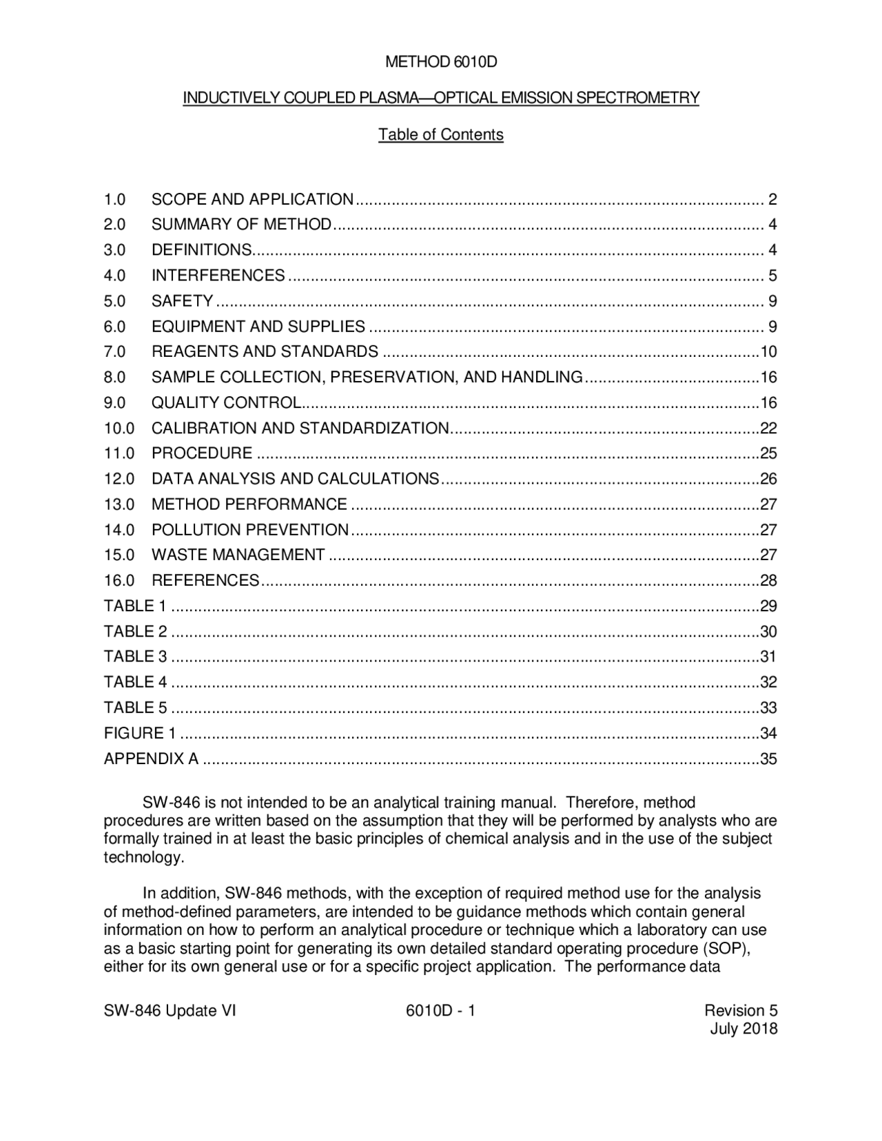 Método 6010d - USEPA - Docsity