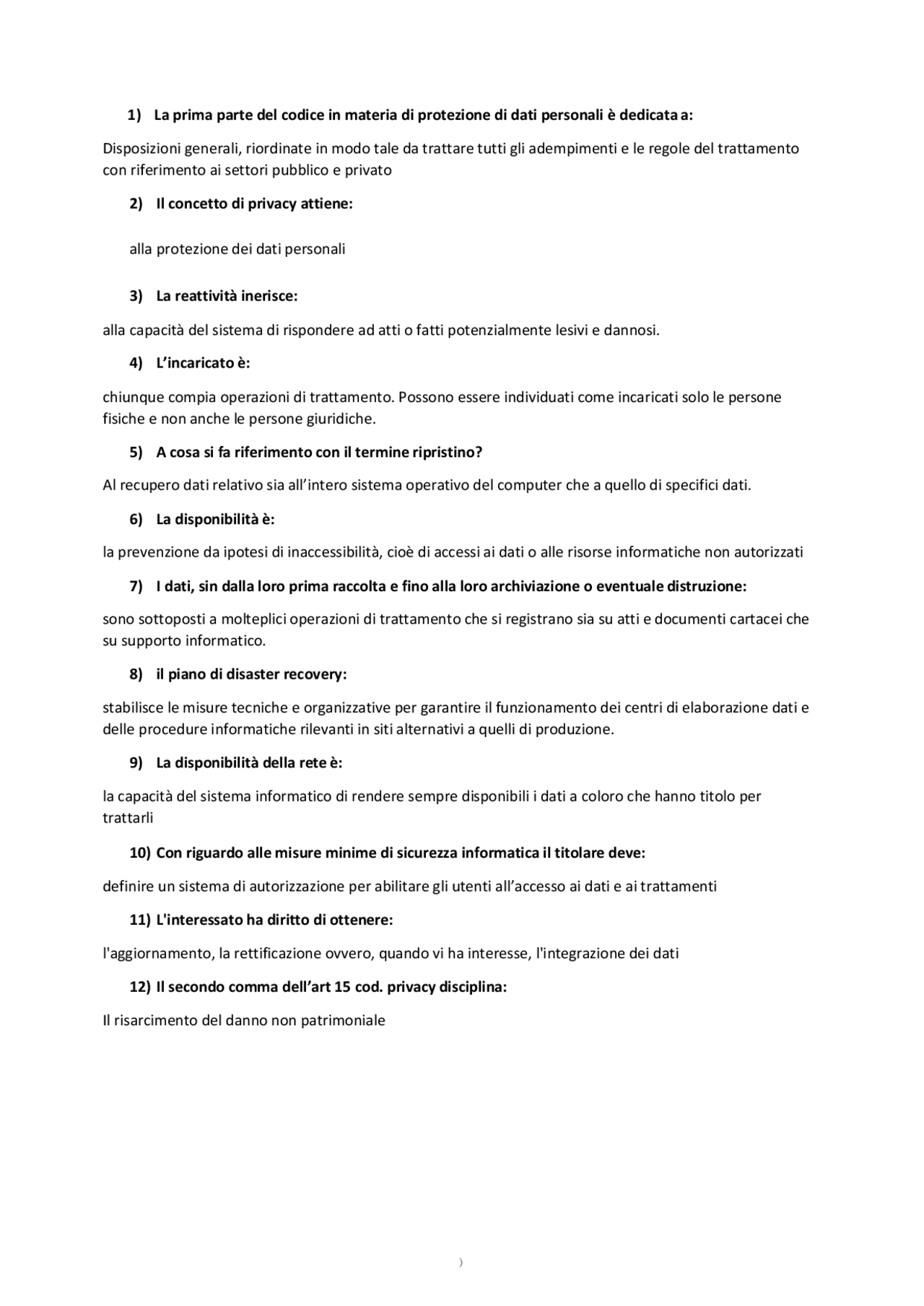 Privacy E Sicurezza Dati Modulo 5 Eipass Esercizi Di Informatica