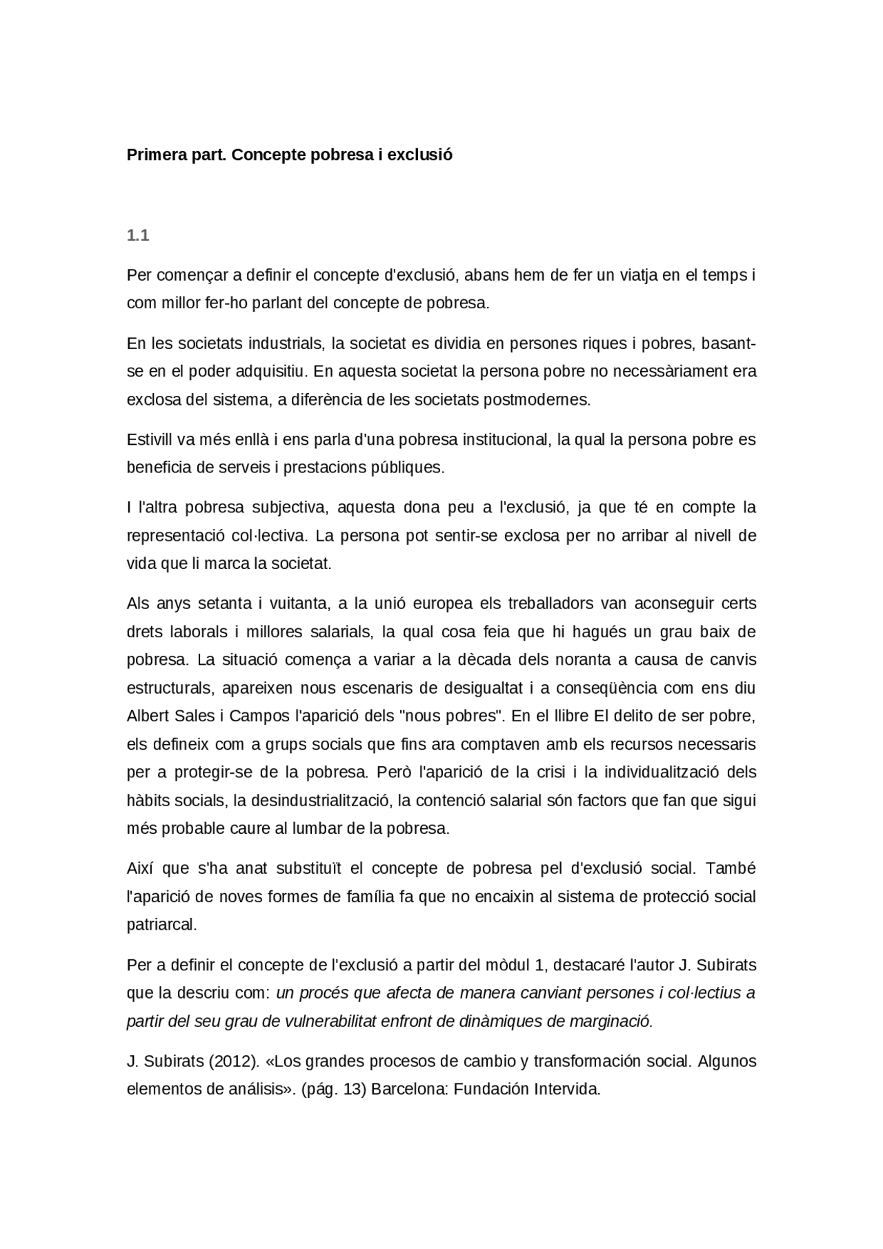 Serveis Socials Pac1 Docsity