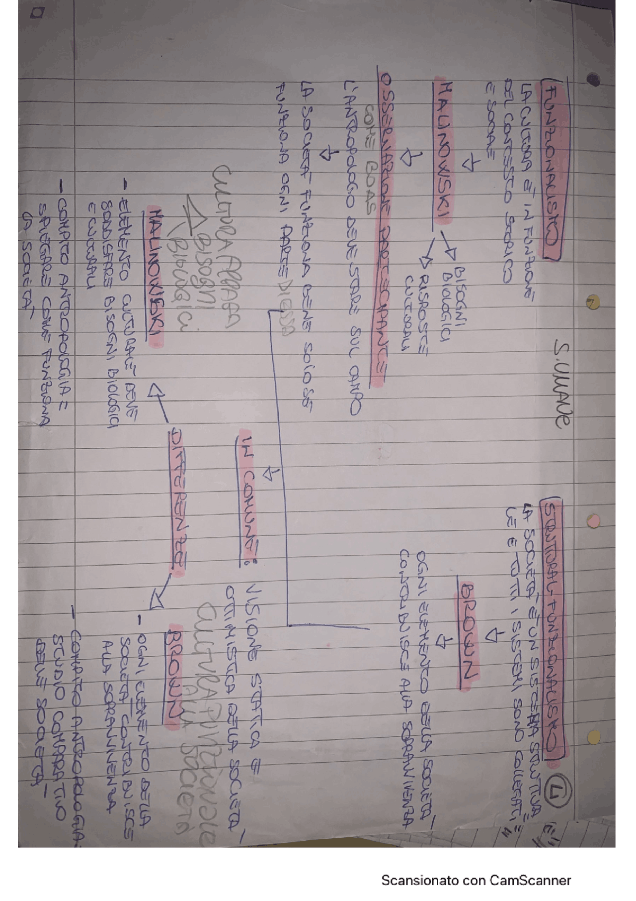 Funzionalismo E Struttural Funzionalismo Docsity
