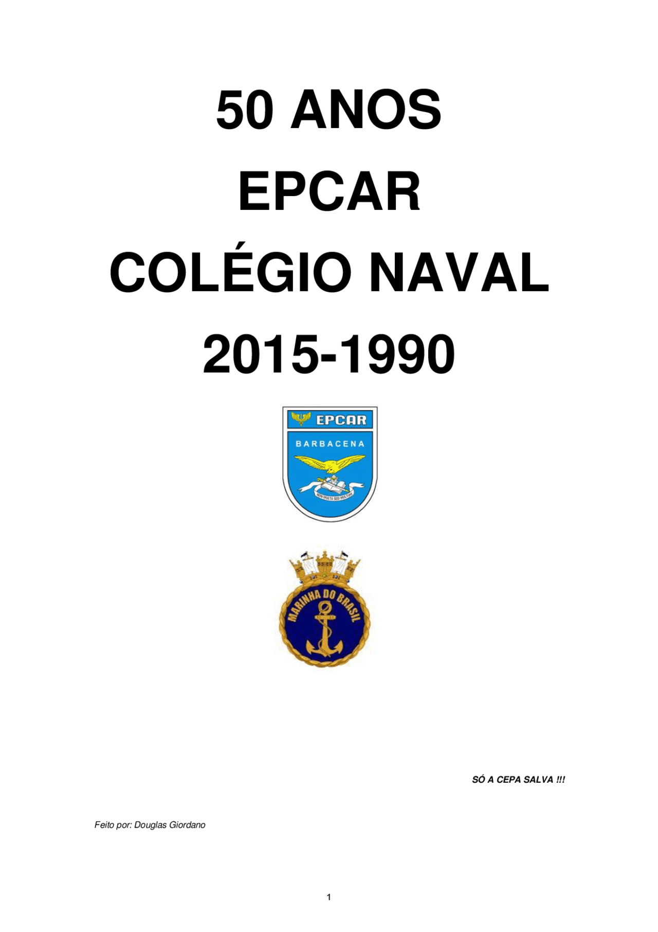 Epcar Cn 50 Anos Colégio Naval Epcar Docsity