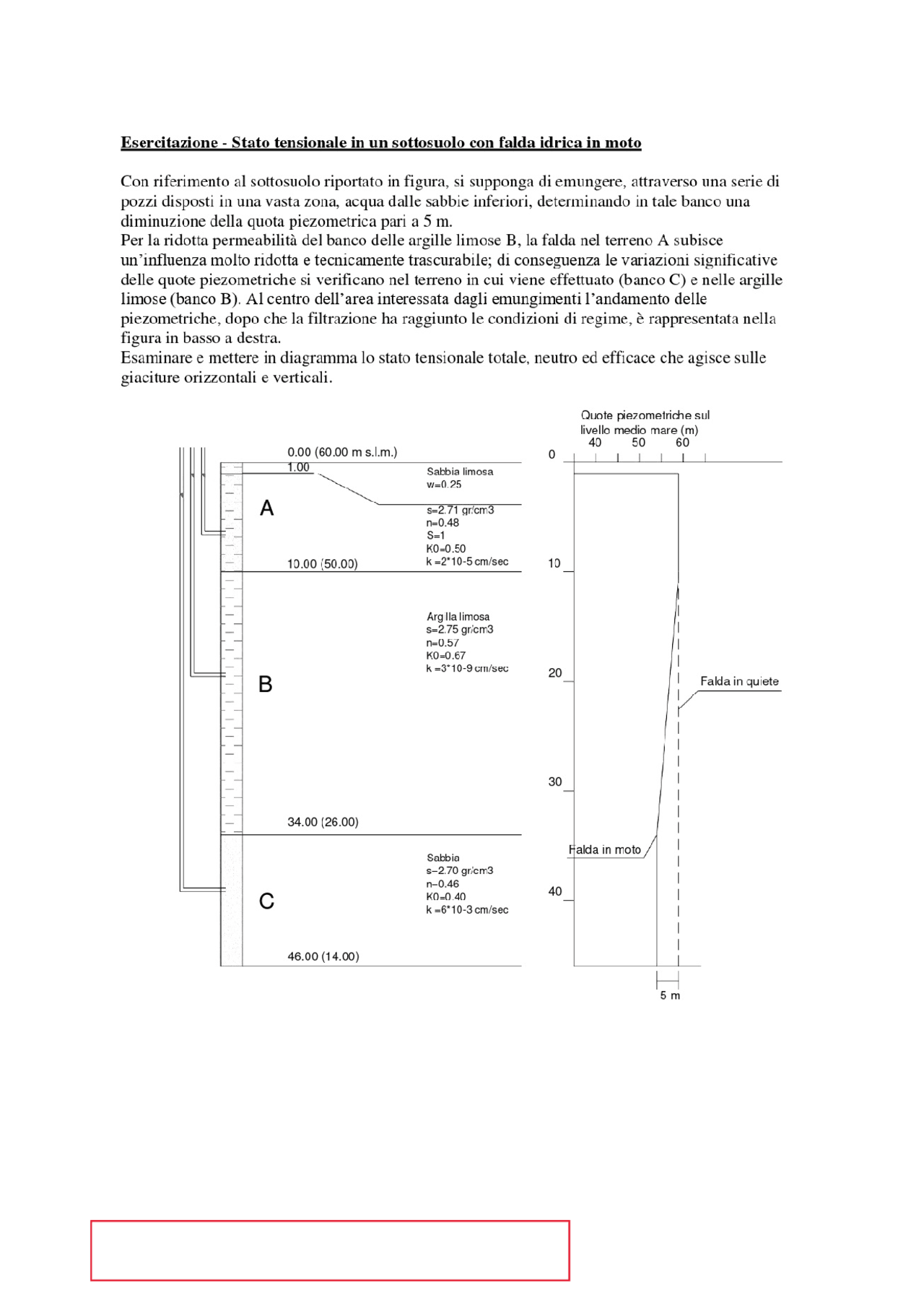 Elaborato Geotecnica Macroarea2 Ingegneria Unipegaso Docsity
