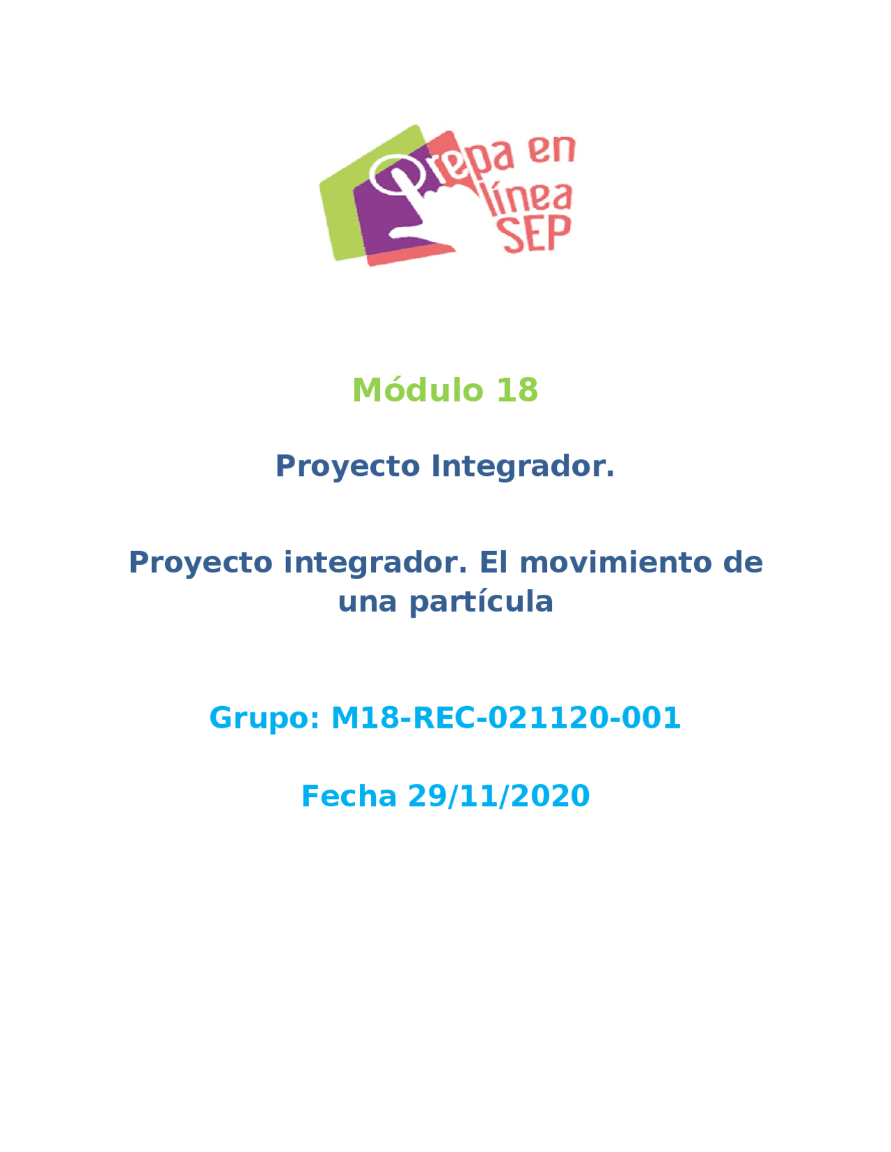 Proyecto Integrador Modulo 18 Ejercicios De Matemáticas Aplicadas A