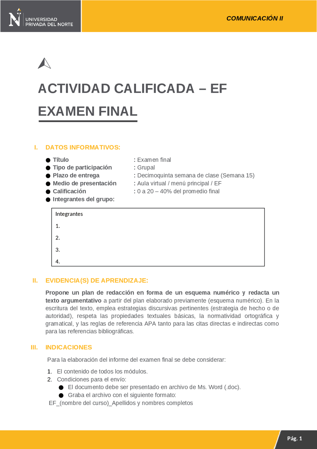 EXAMEN FIANL DE COMUNICACIÓN | Resúmenes de Comunicación - Docsity