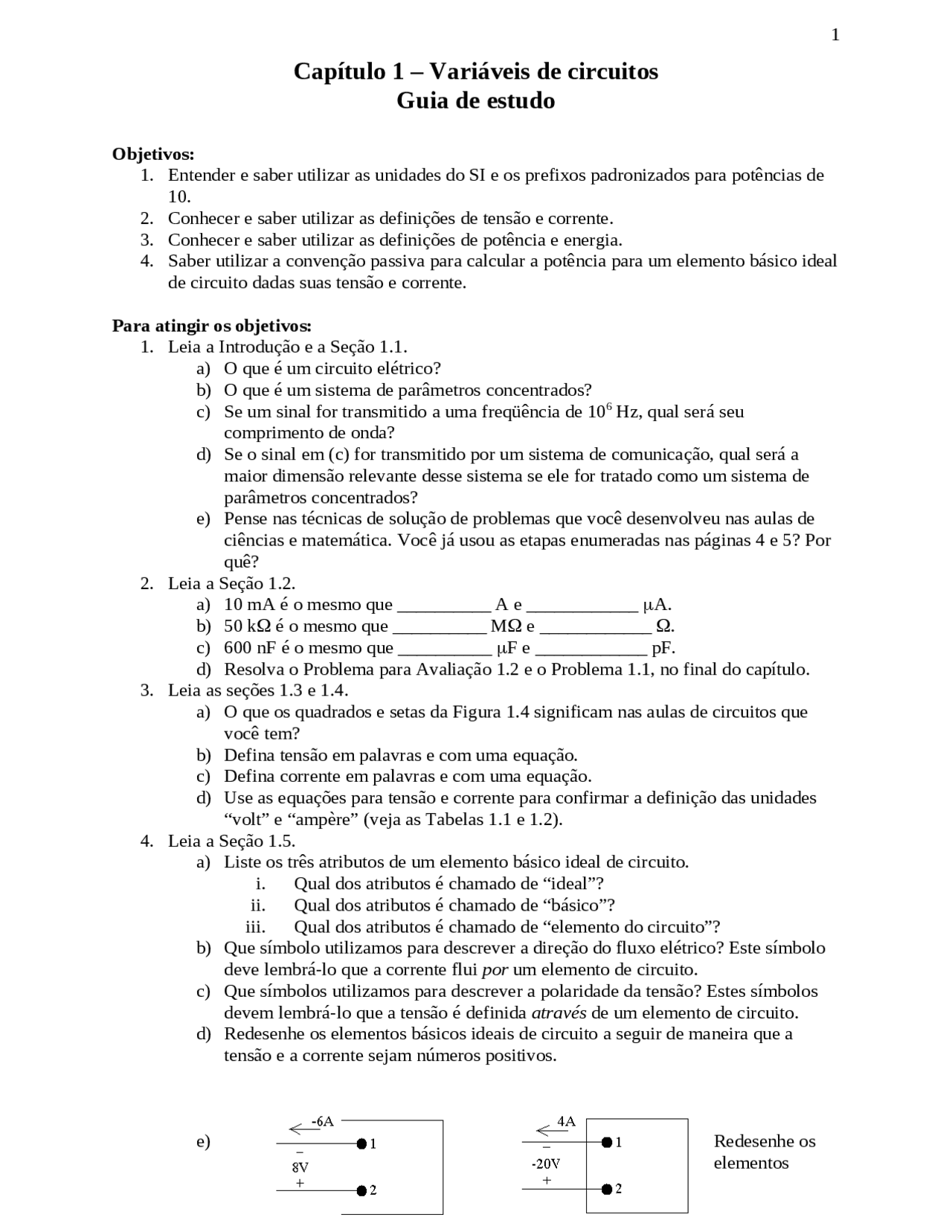 Circuitos ElÉtricos Em Geral Docsity