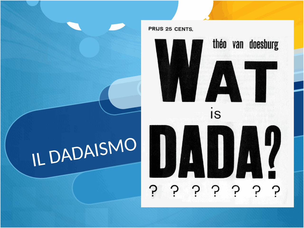Il Dadaismo Arte Dada Docsity