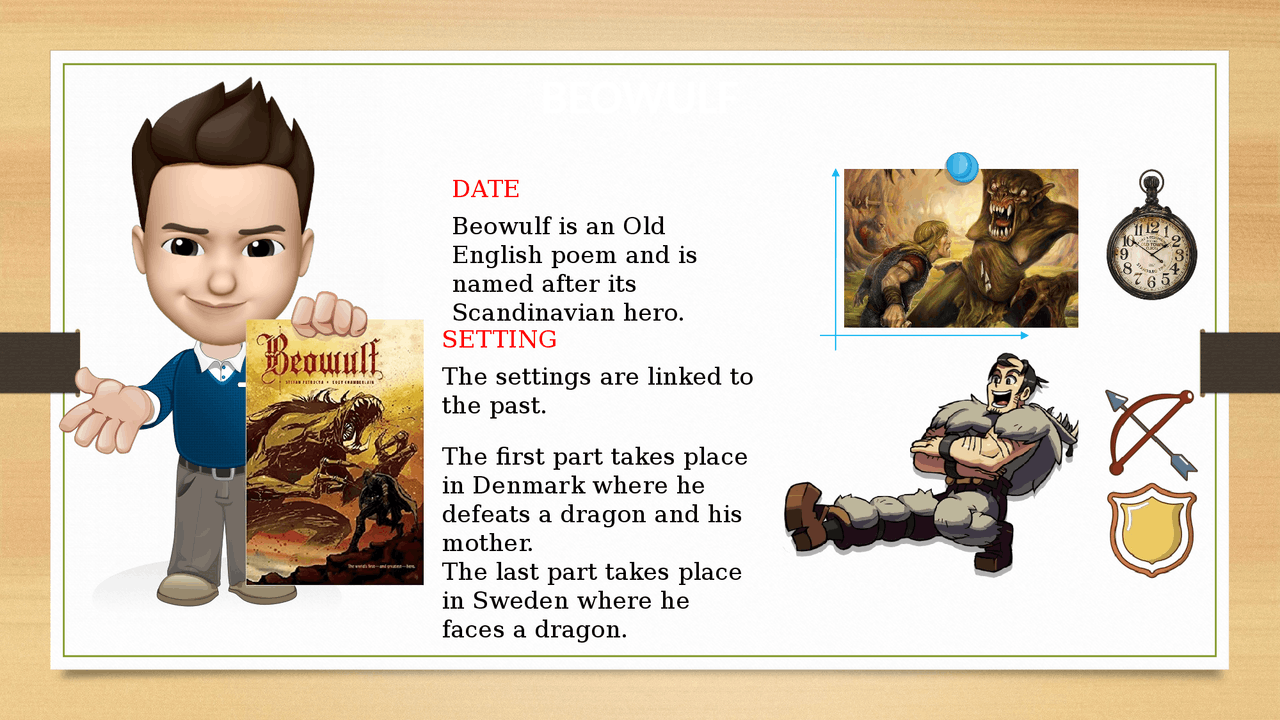 Poema Beowulf Slide Docsity