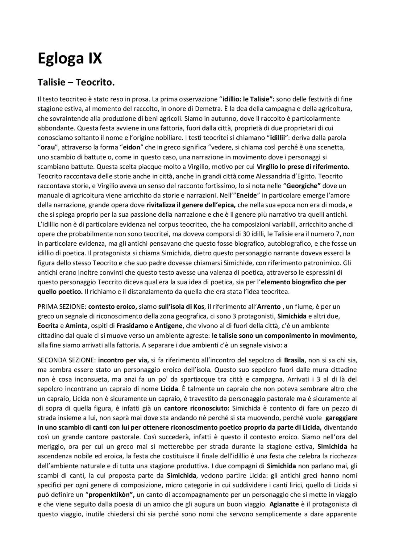 Modulo D Letteratura Latina Docsity