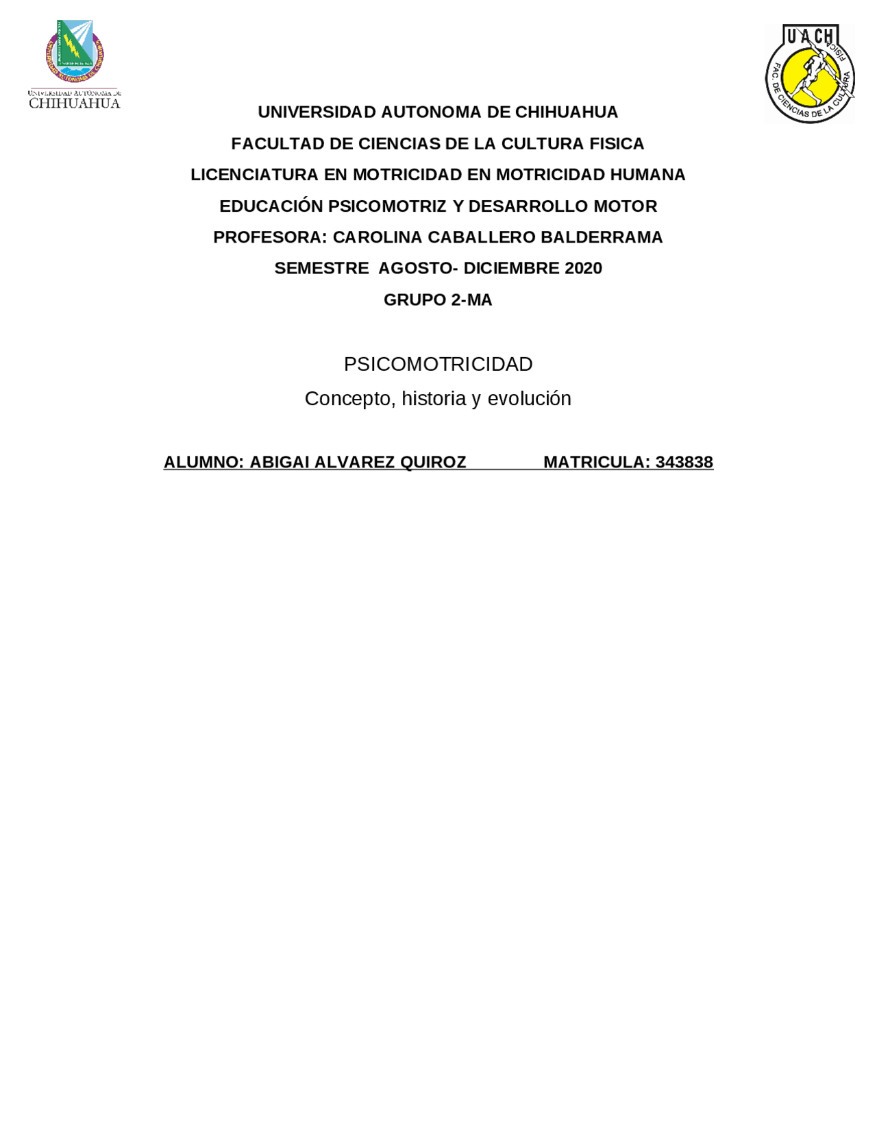 Historia De La Psicomotricidad Docsity