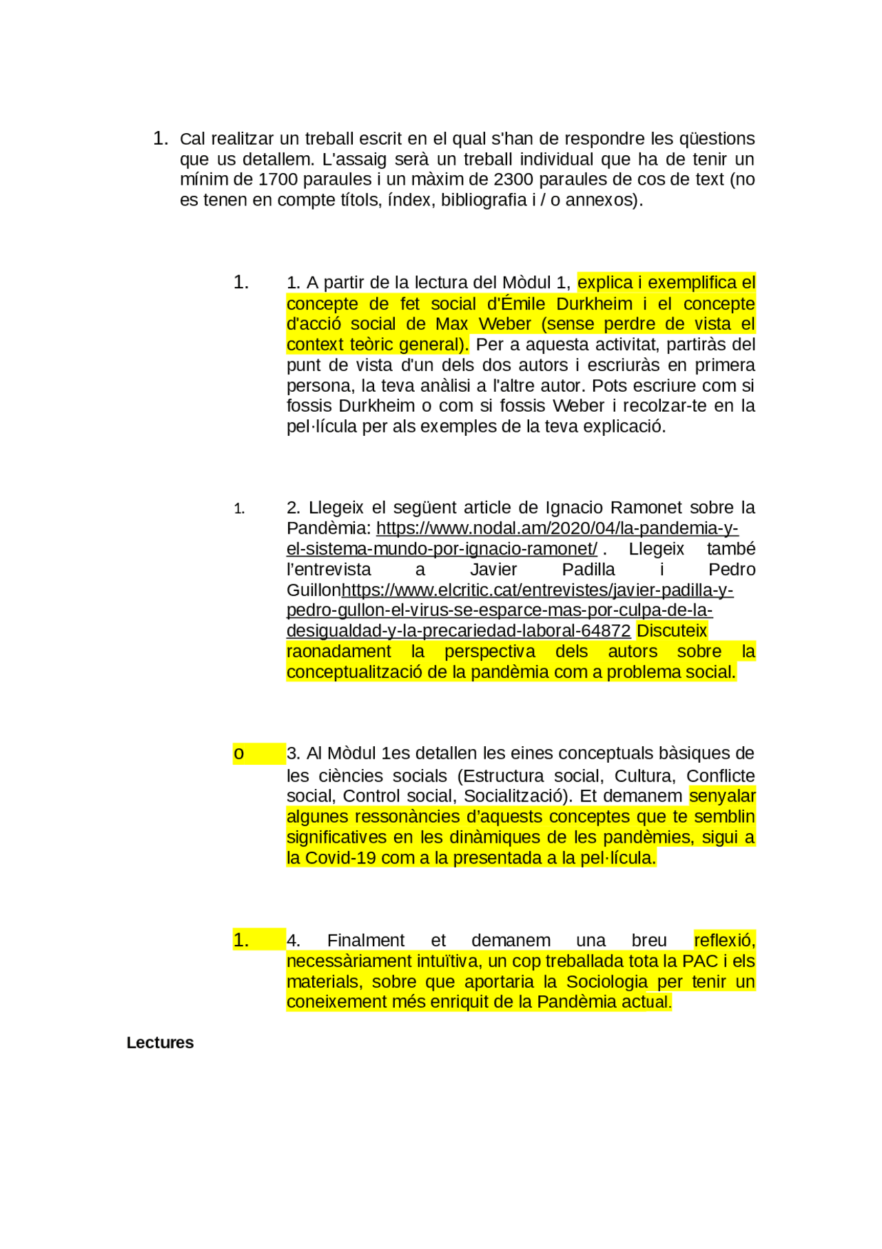 Pac 1 Ciencias Sociales Docsity