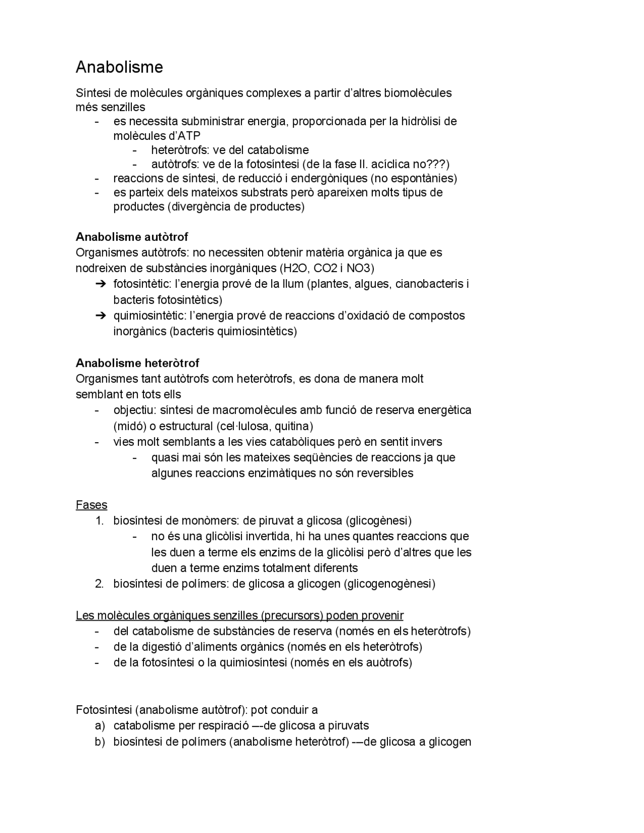 Apunts De Biologia 2n Batx Part 2 Docsity