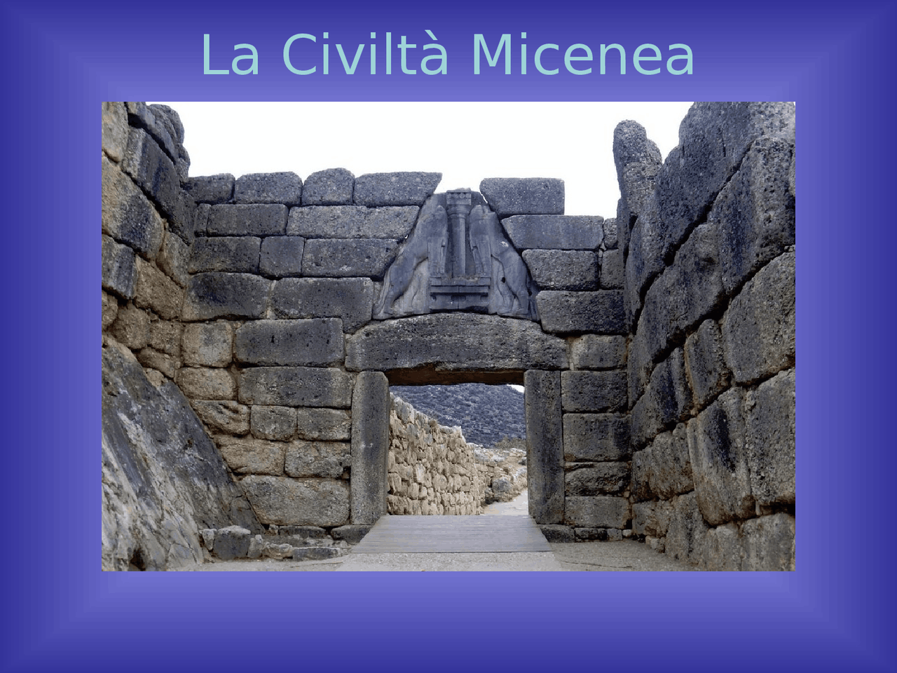 Ricerca sulla civiltà micenea - Docsity