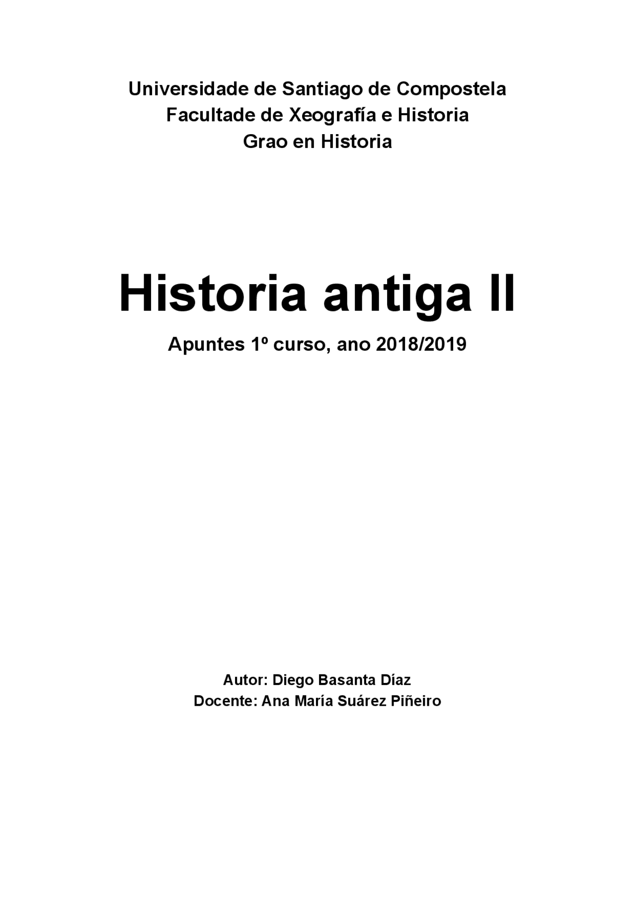 Historia Antiga Ii Usc Docsity