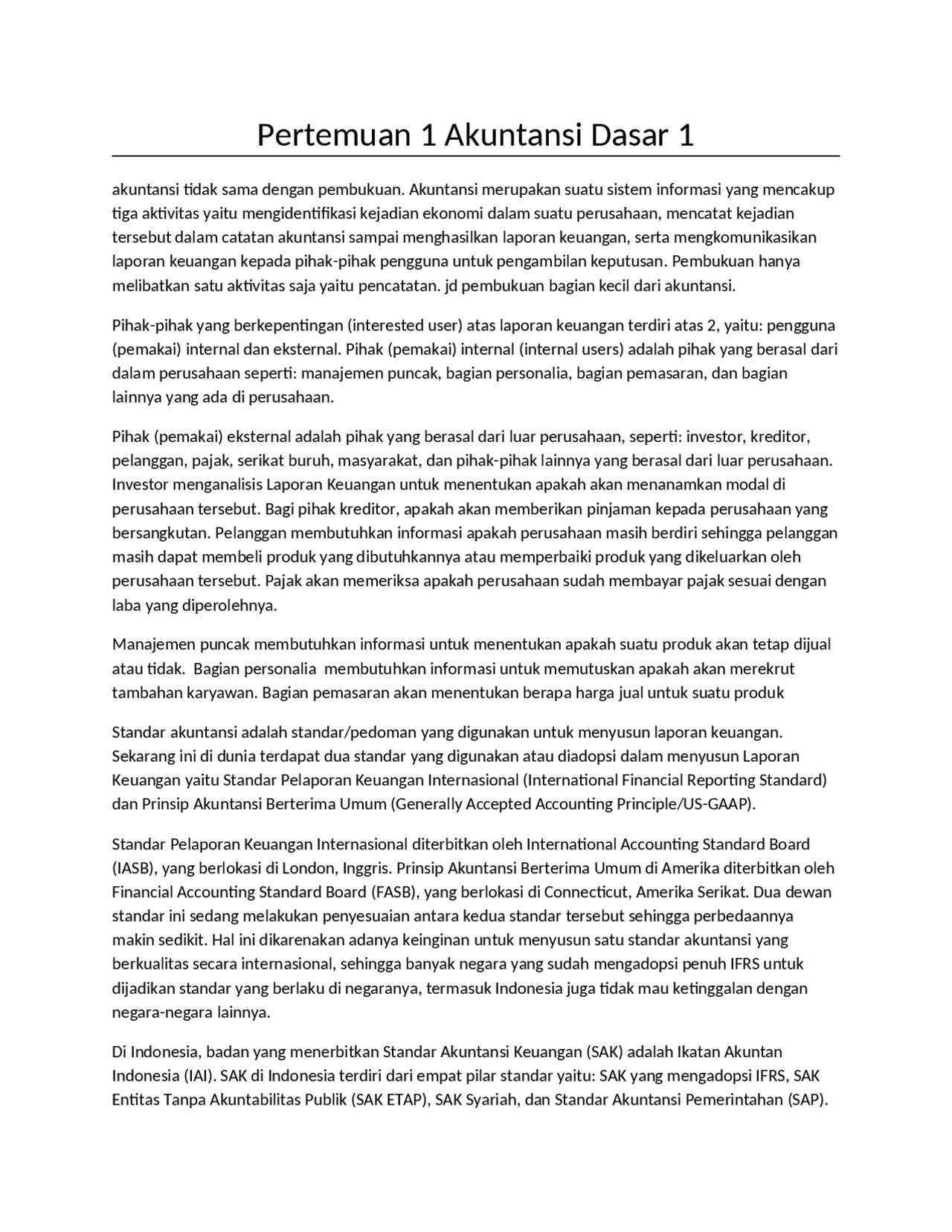 Accounting Lecture Notes Lecture Notes Financial Accounting Docsity