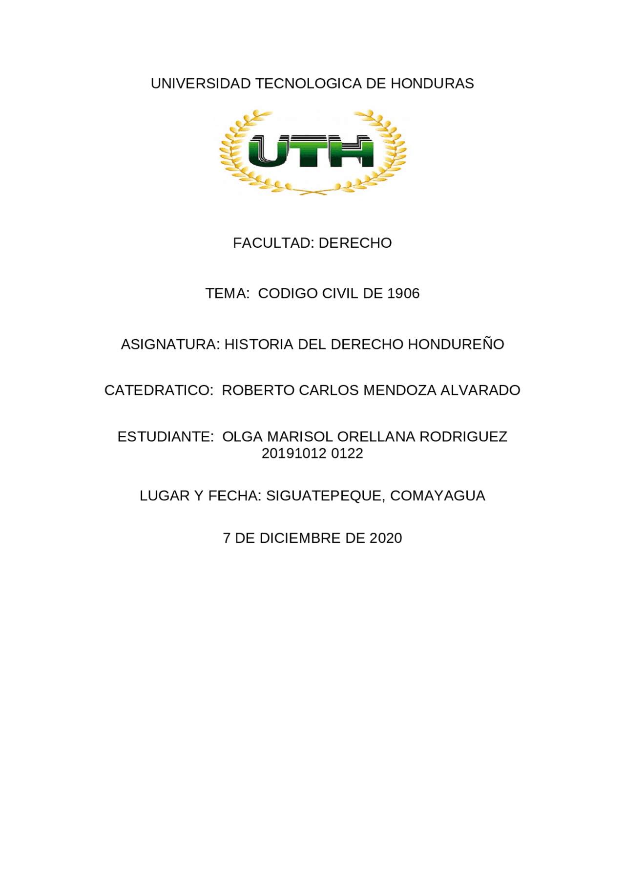 Historia Del Derecho Ejercicios De Derecho Docsity