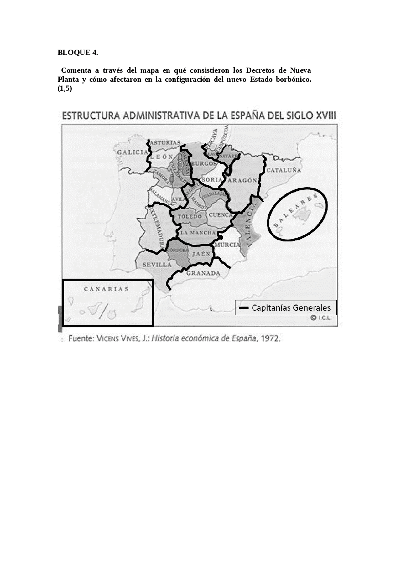 Historia de espa;a practica - Docsity