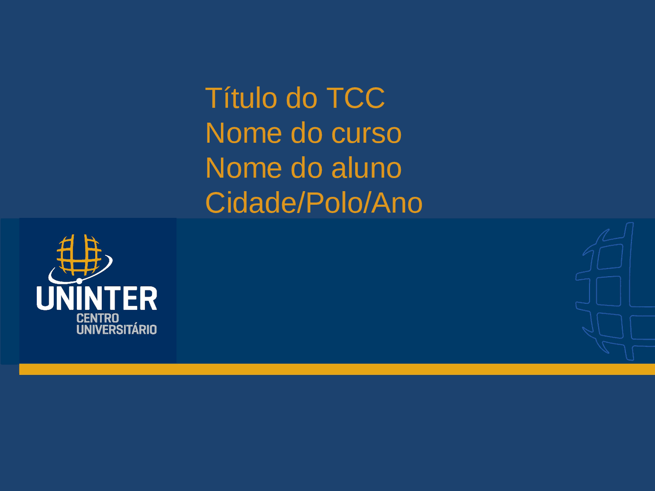 Templates padrão slides Tcc | Manuais, Projetos, Pesquisas Pedagogia ...