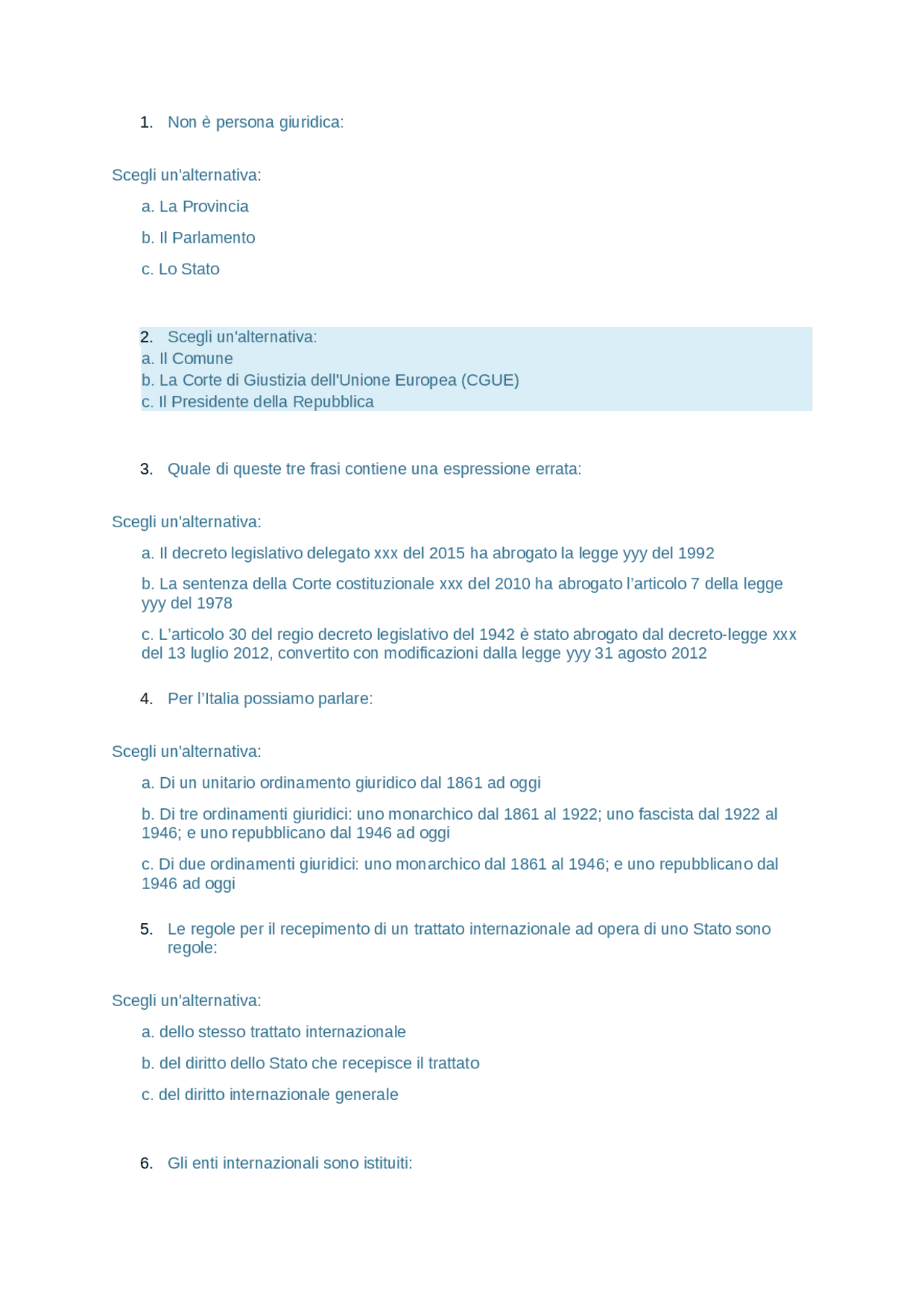 Esame diritto pubblico Maurizio Malo - Docsity