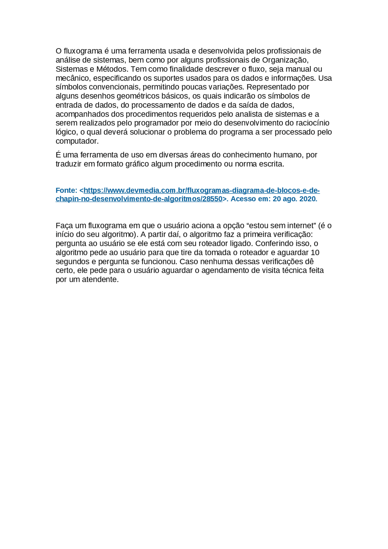 Algoritimo E Linguagem De Programação Docsity