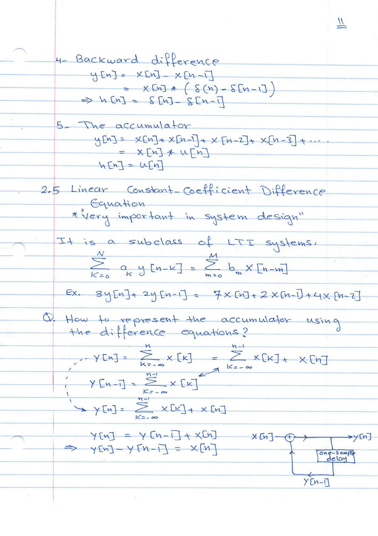 Digital Signal Processing Ch2 Docsity