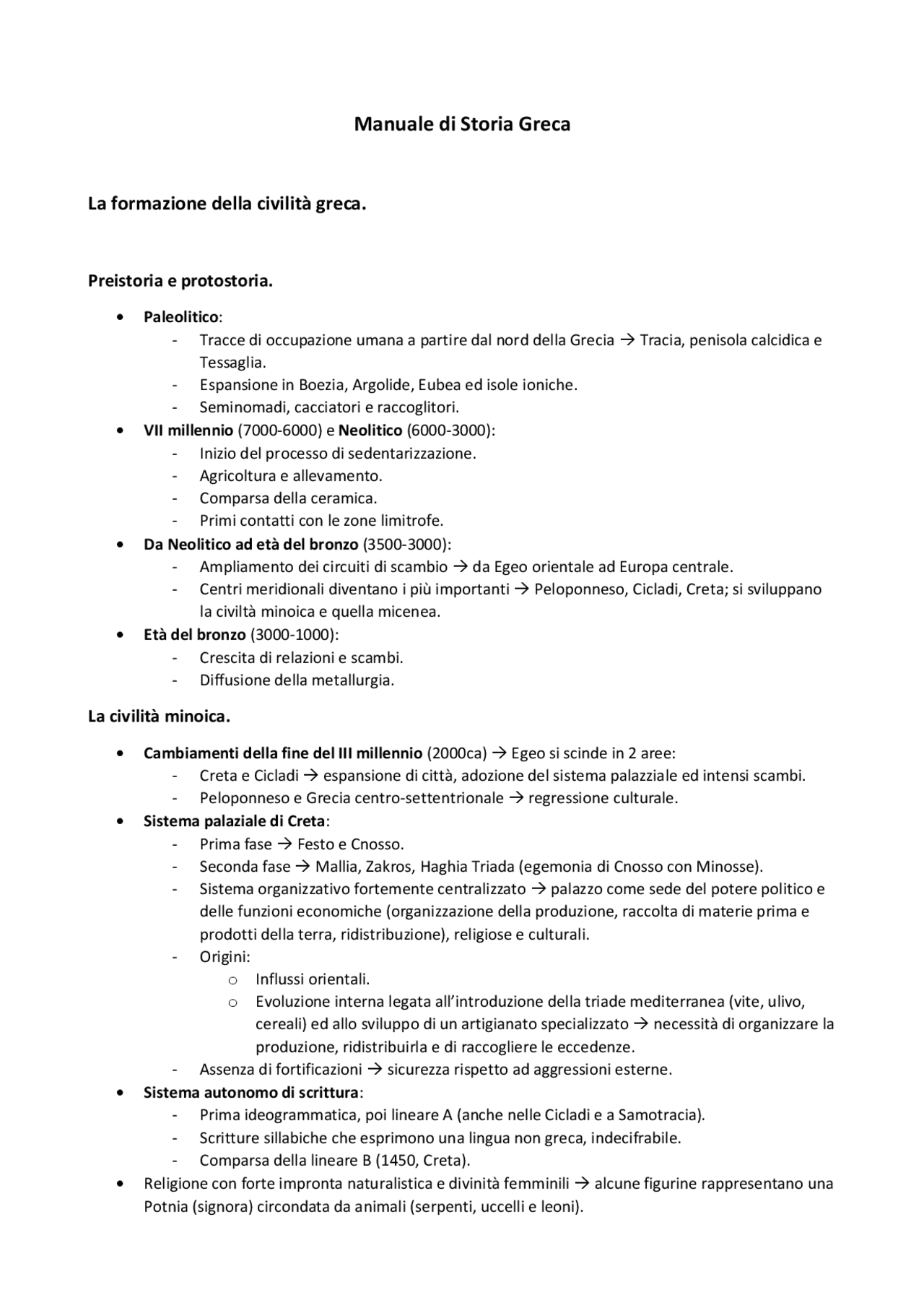 Manuale Di Storia Greca C Bearzot Docsity