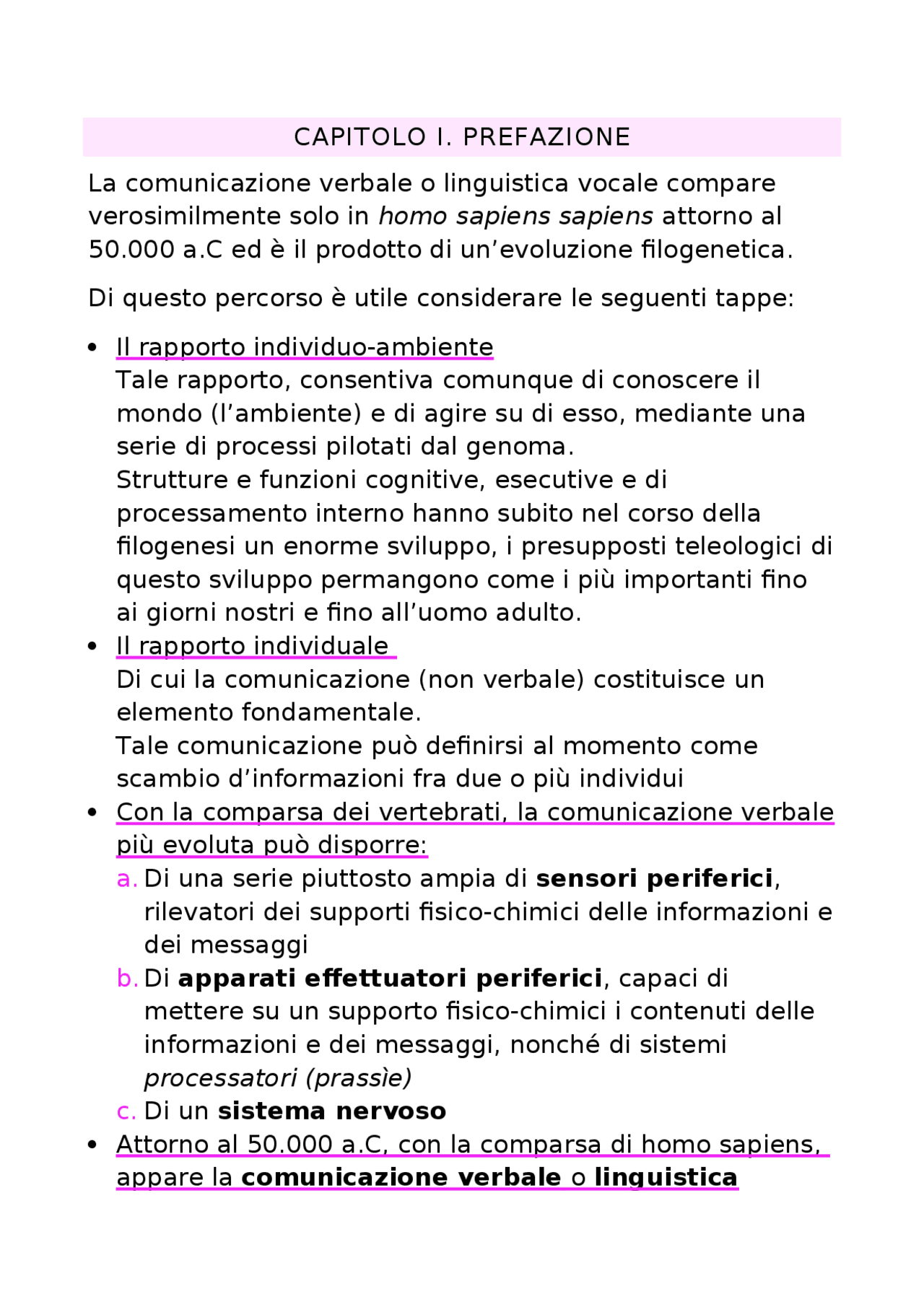 Riassunto Perfetto E Schematico Linguistica Generale Unito Docsity