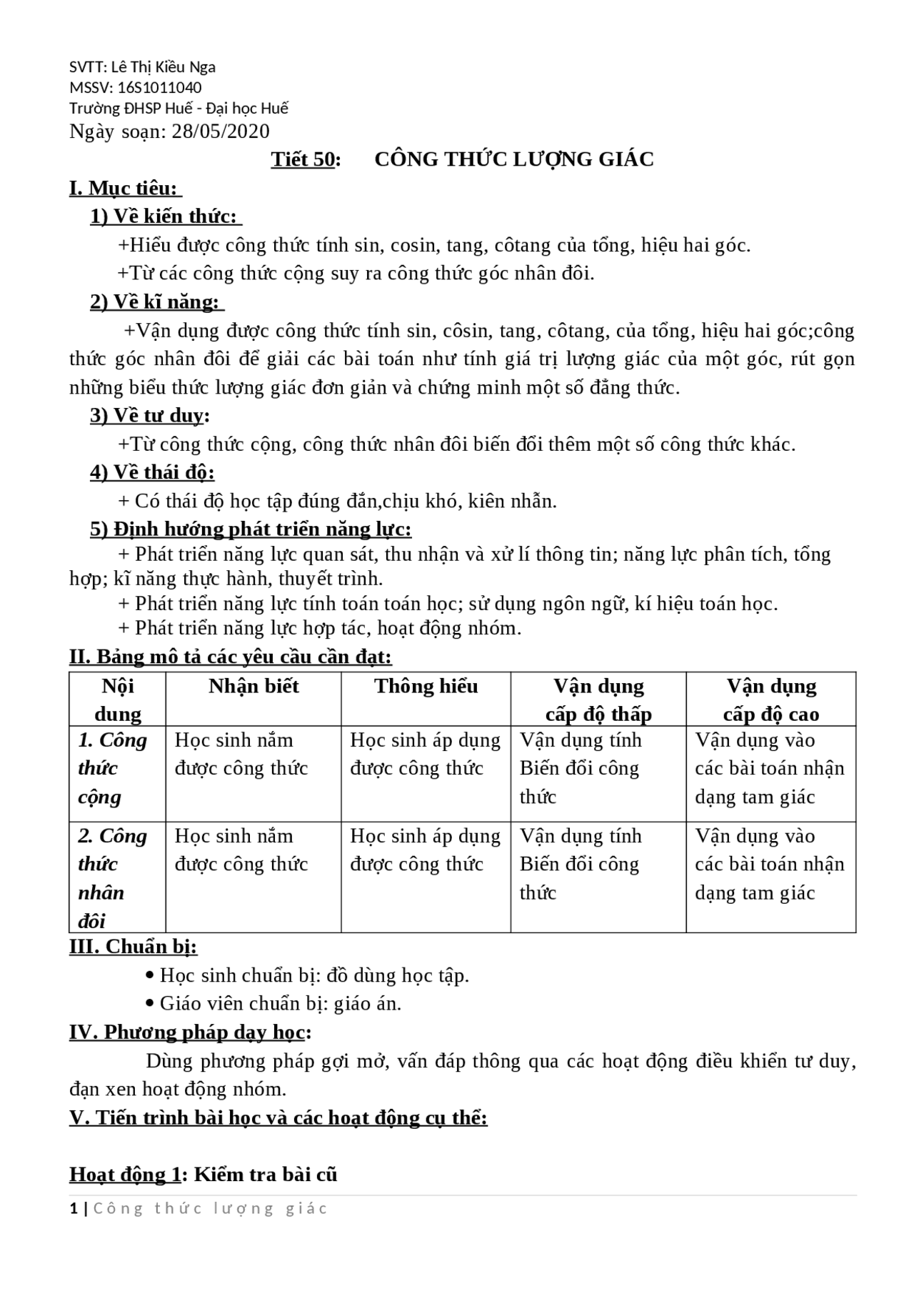 Mathematic Of Highschool Docsity