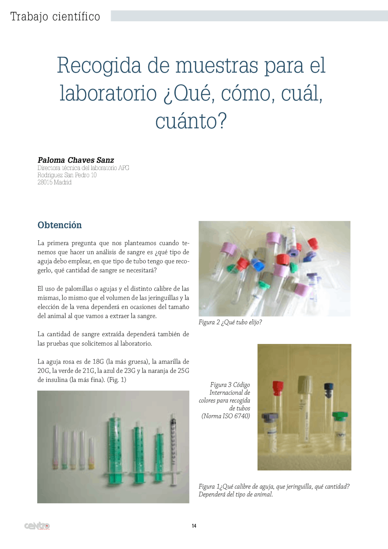 Recogida muestras laboratorio. pdf - Docsity