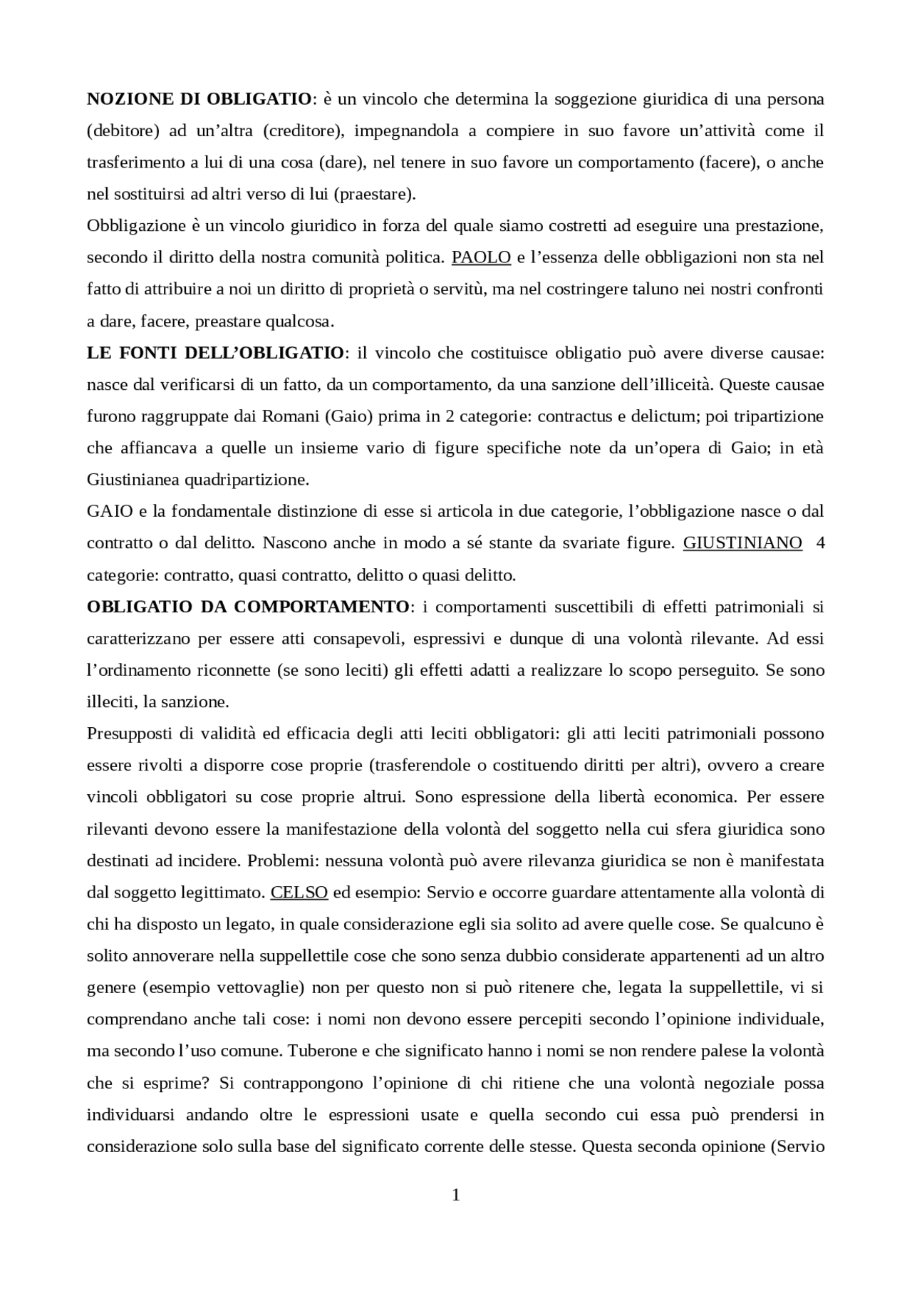 Esegesi Delle Fonti Del Diritto Romano Docsity