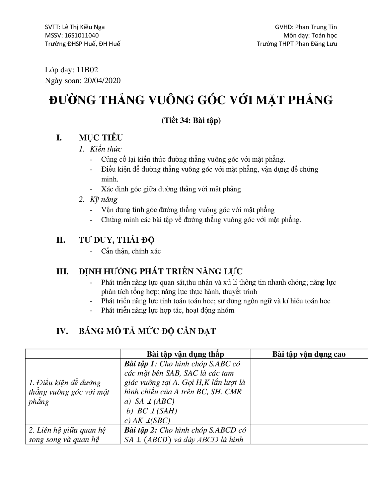 Mathematic Of Highschool Docsity