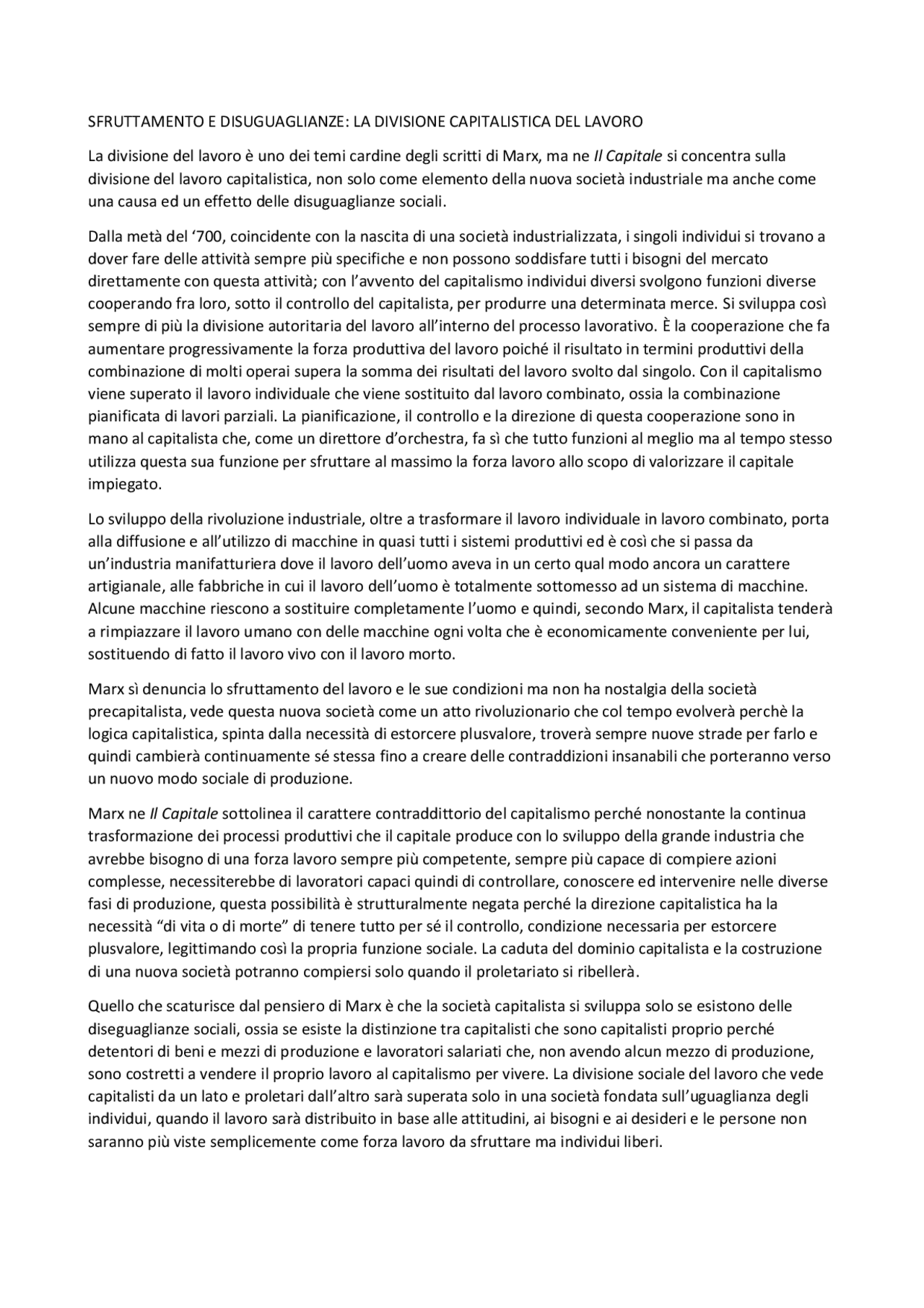 Temi Svolti Sociologia Docsity