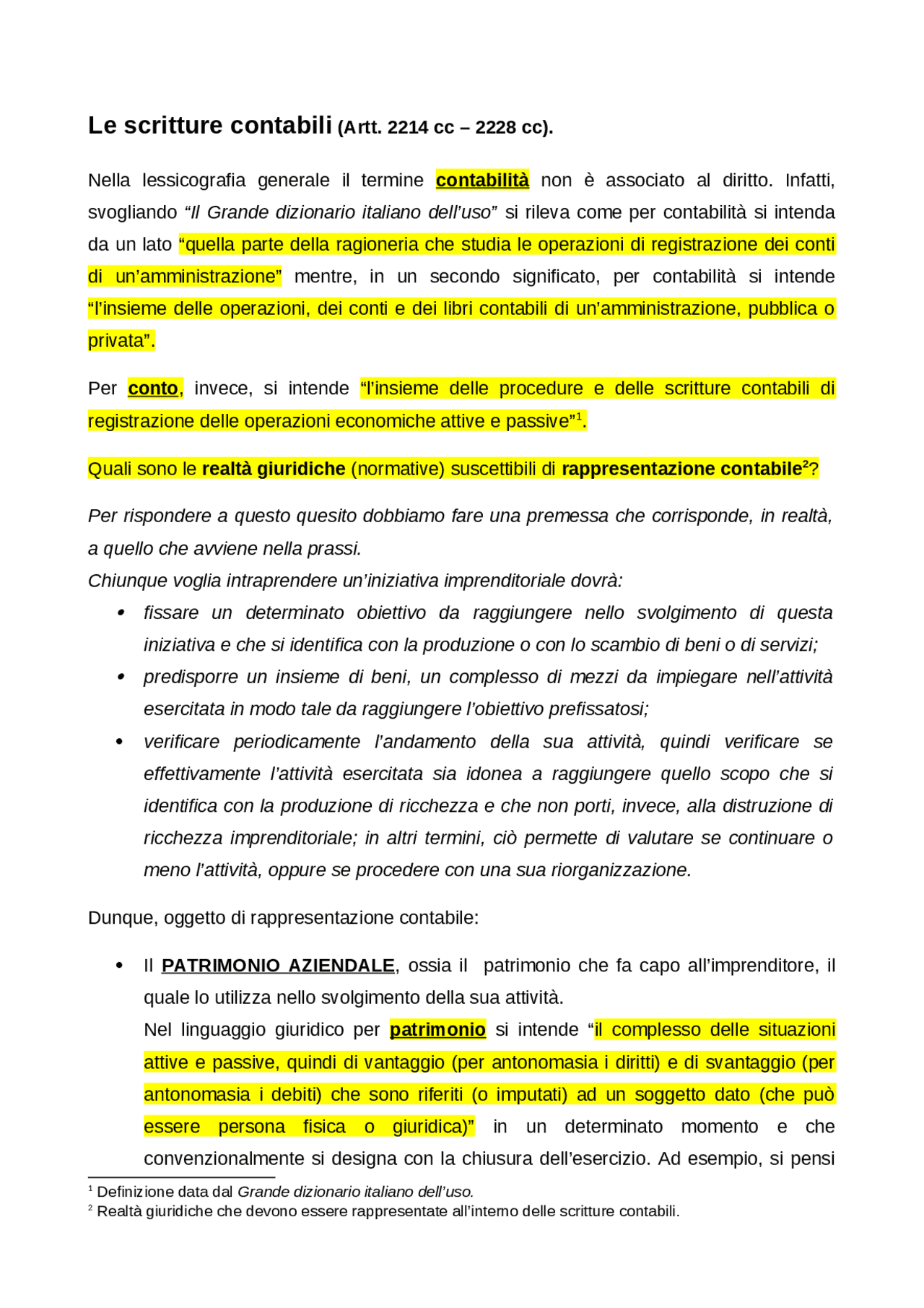 Diritto Delle Società Docsity